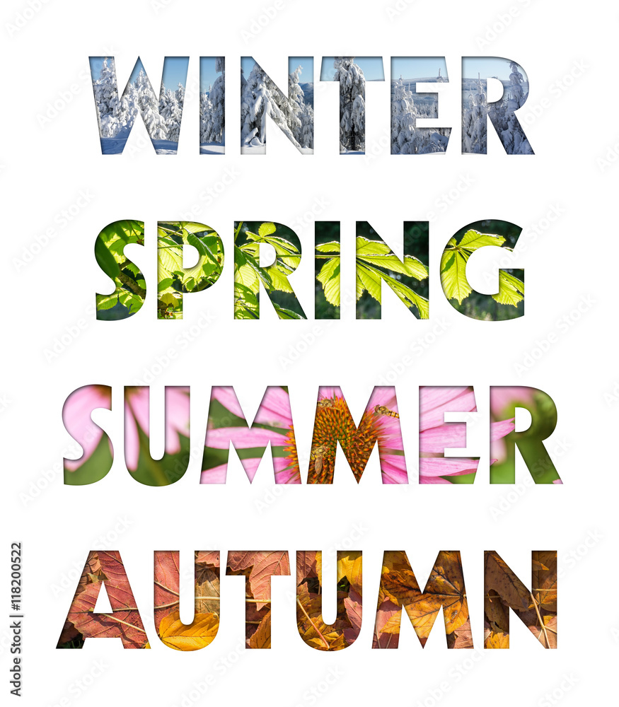 Summer Winter Fall And Spring Wallpapers - Wallpaper Cave