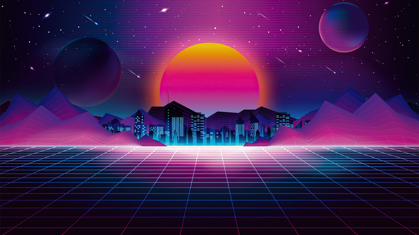 80s Retro City Wallpapers - Wallpaper Cave