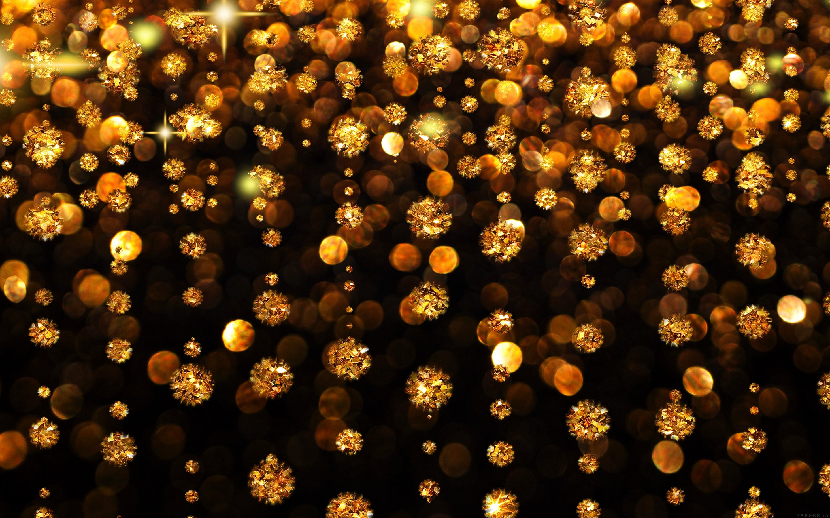 Gold Diamonds Background