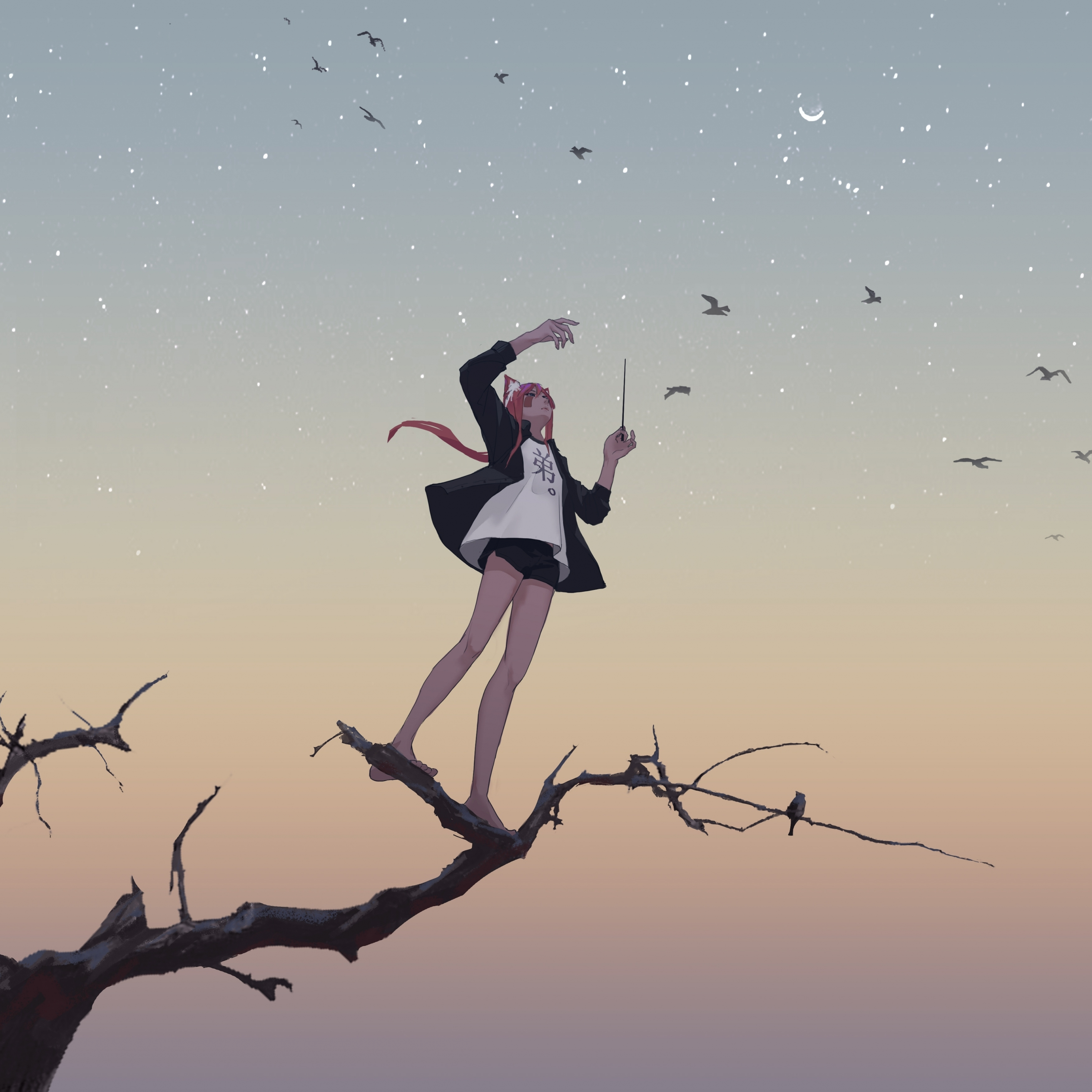 Calm Anime iPad Wallpapers - Wallpaper Cave