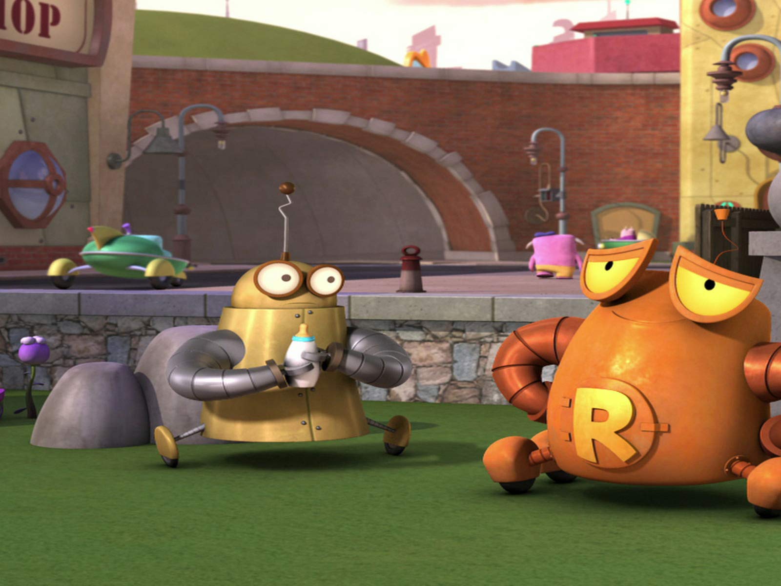 Robot And Monster Wallpapers - Wallpaper Cave