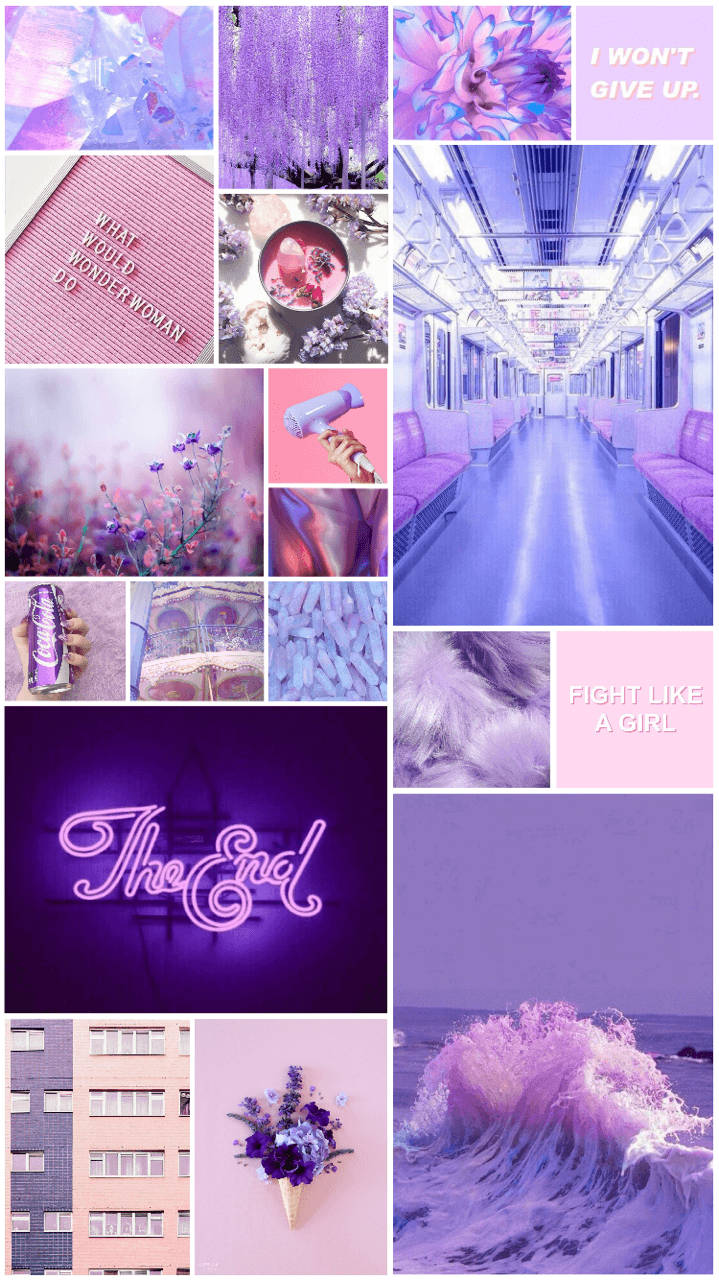 Lilac Collage Wallpapers - Wallpaper Cave