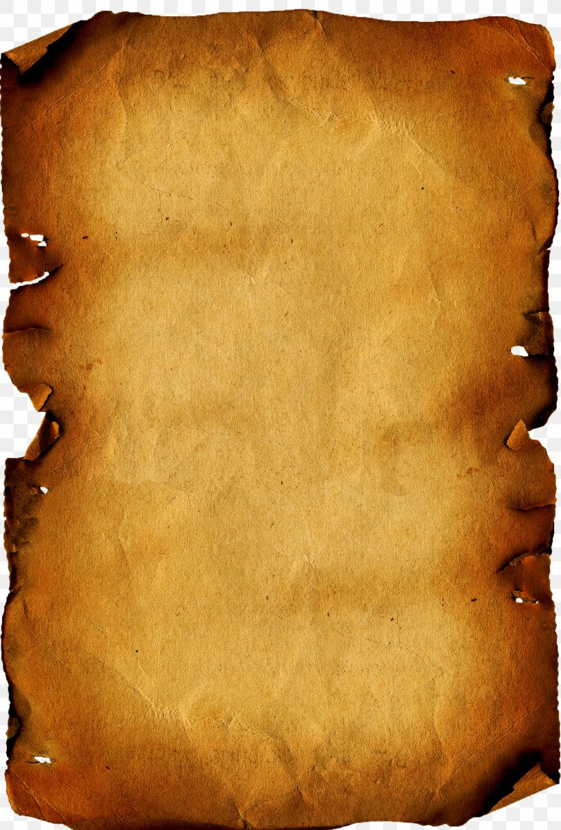 Old Burnt Scroll Paper
