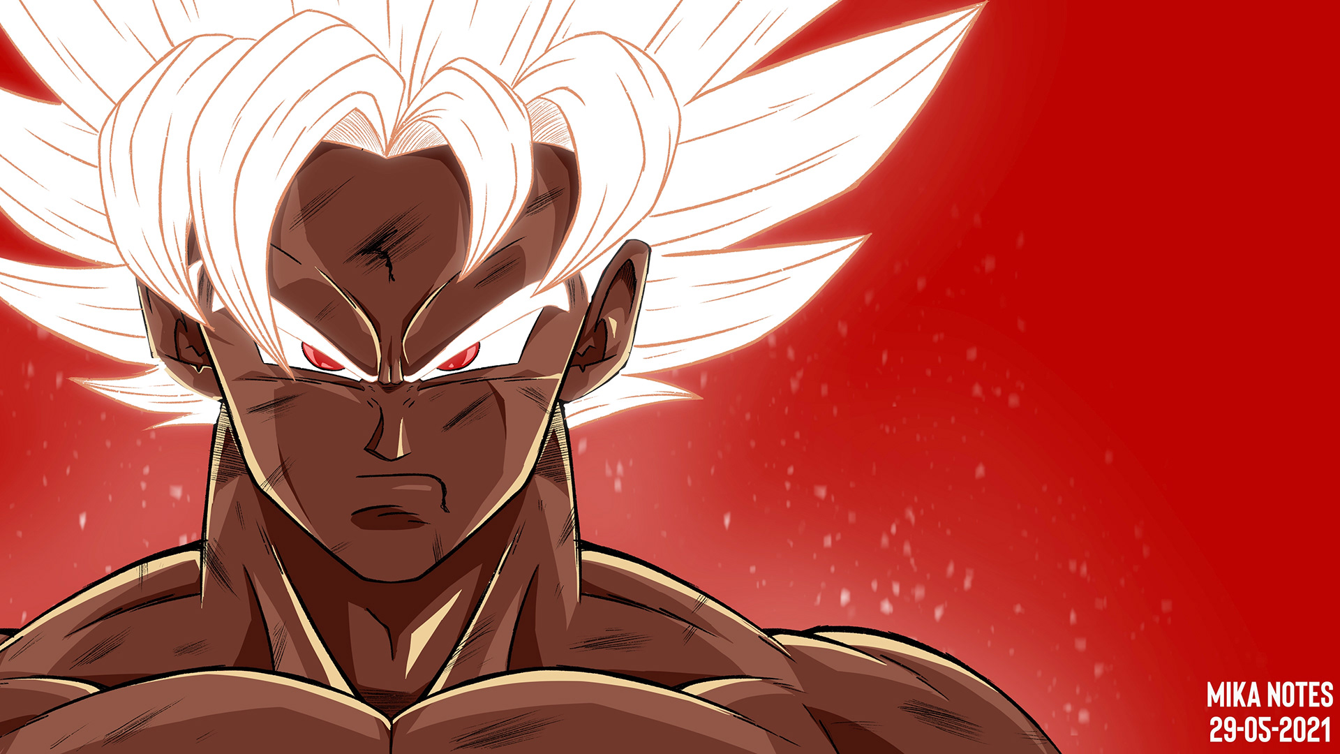 Goku Super Sayin White - OMN Wallpapers - Wallpaper Cave