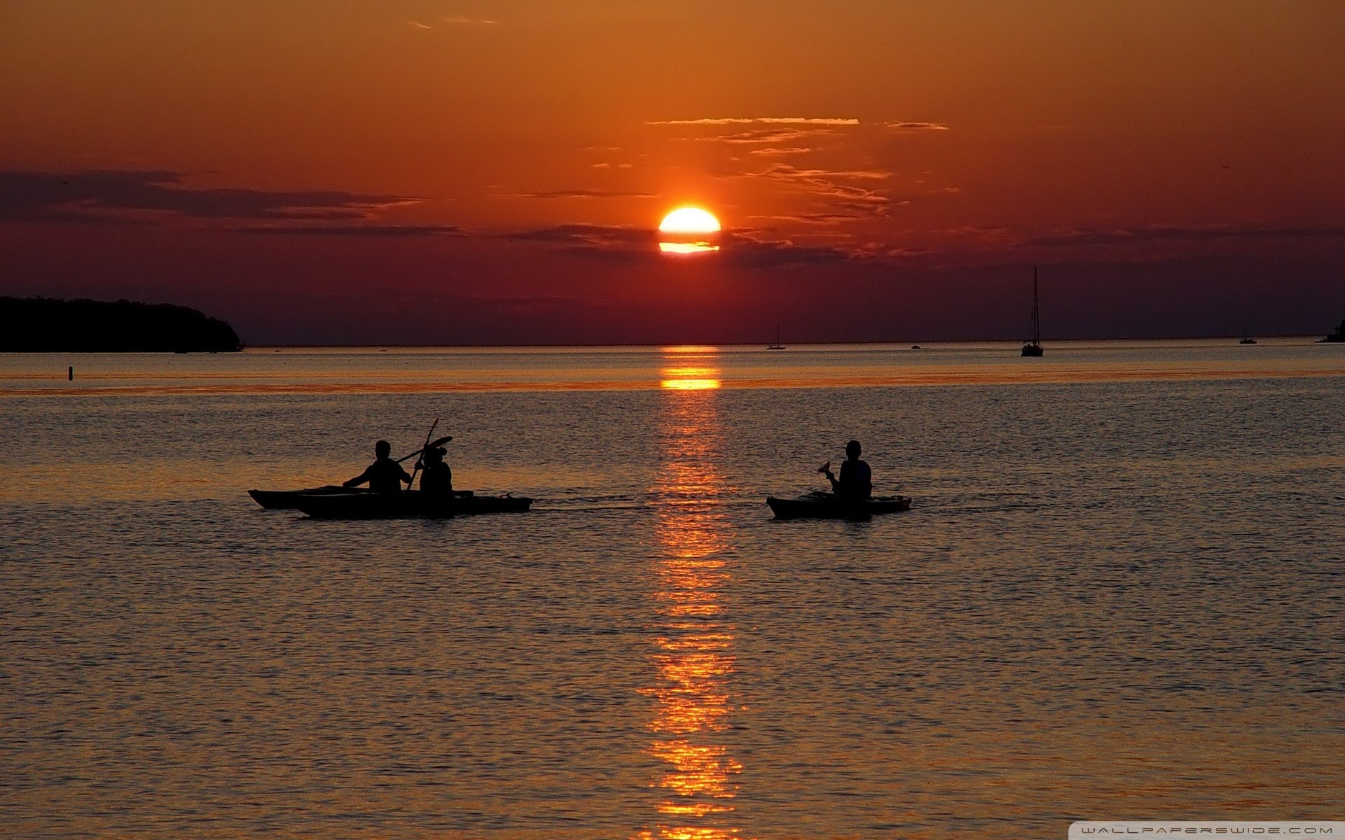 Sunset Scene Wallpapers - Wallpaper Cave