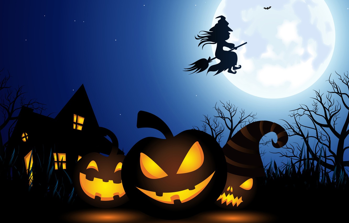 Halloween Night Sky Wallpapers - Wallpaper Cave