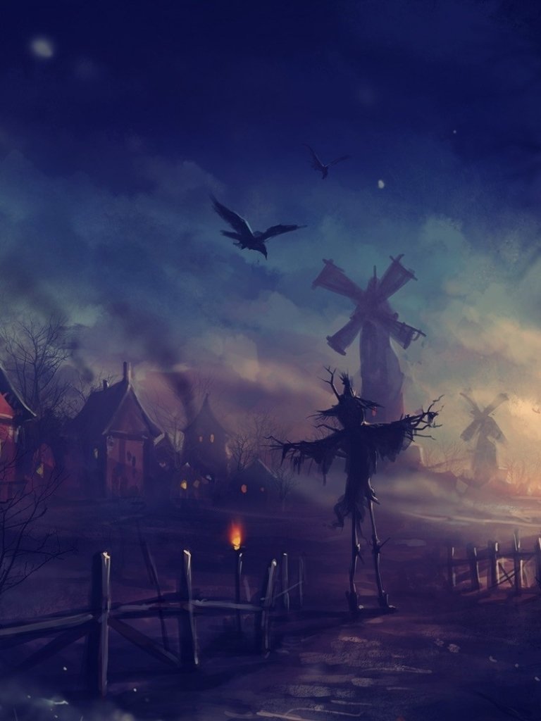 Halloween Night Sky Wallpapers - Wallpaper Cave