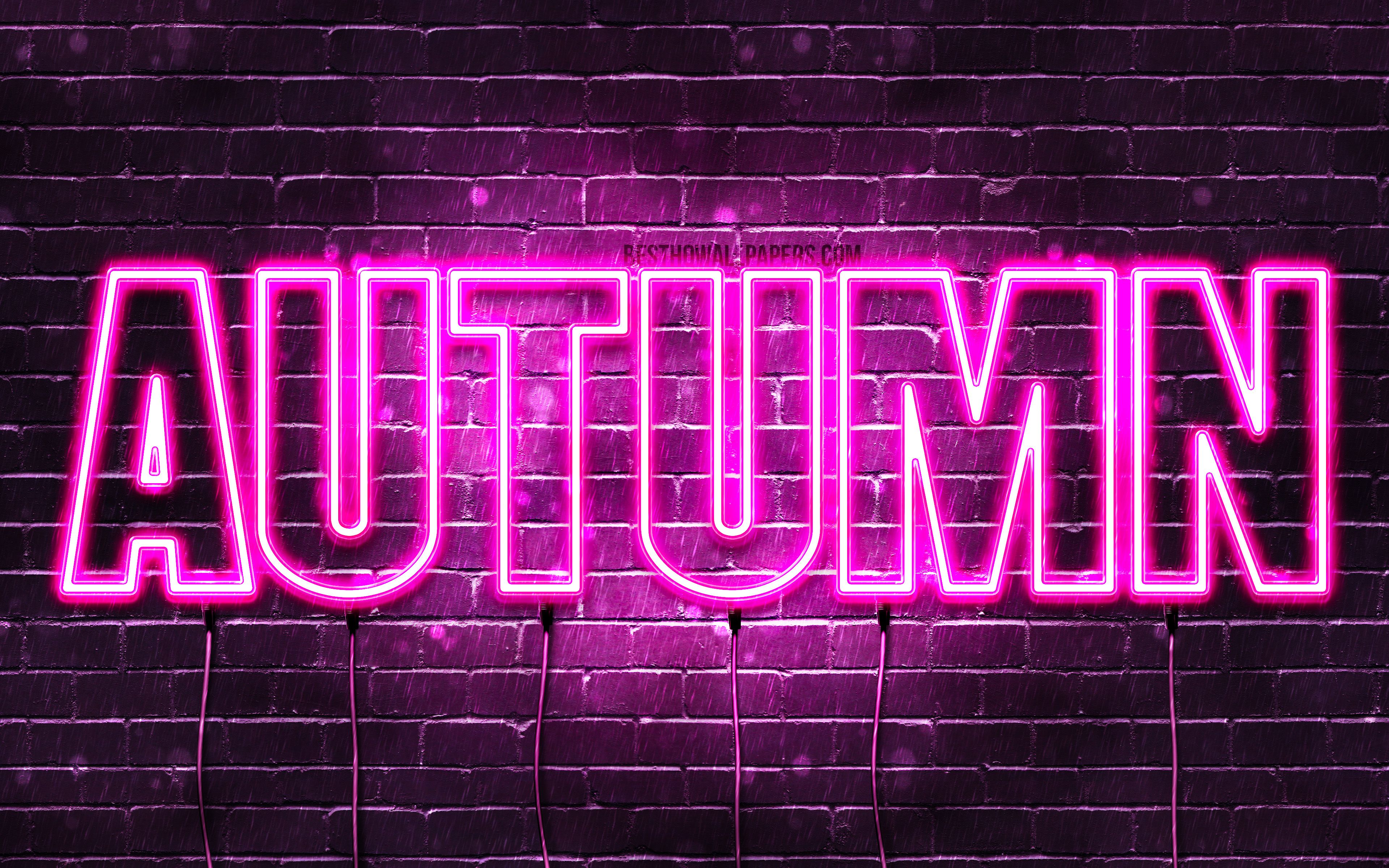 Autumn Neon Wallpapers - Wallpaper Cave