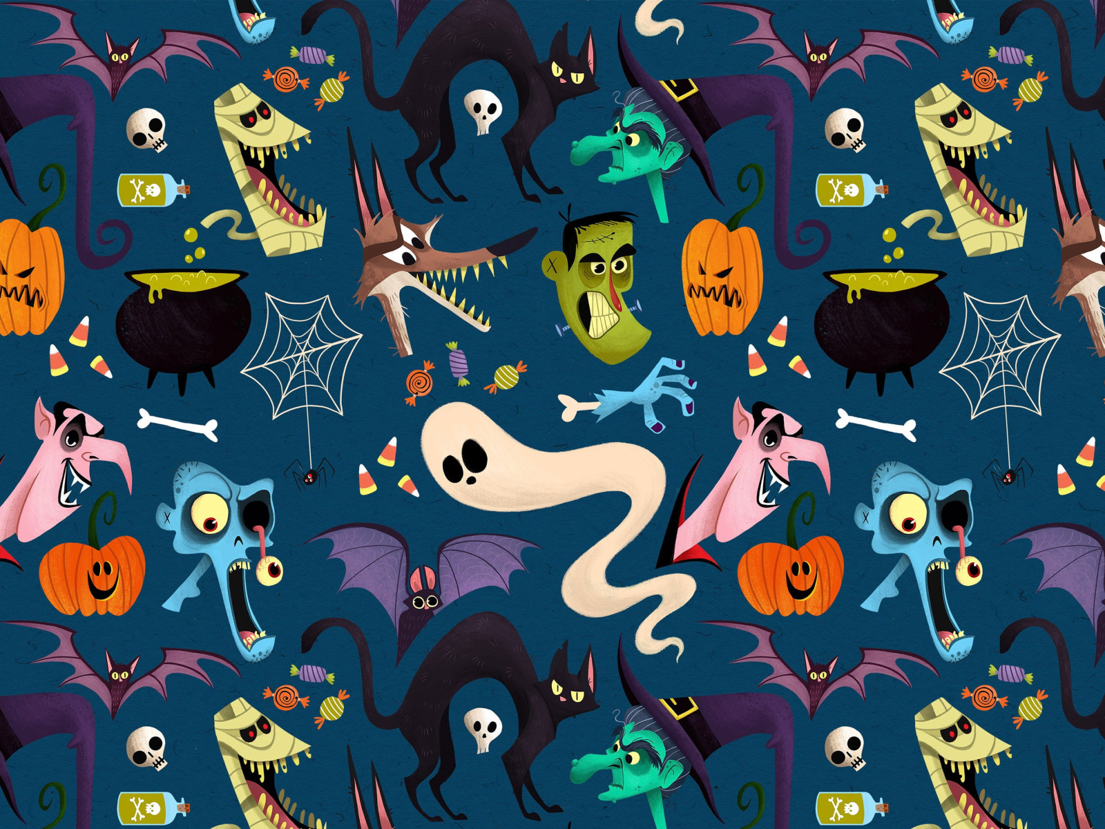 Halloween Ghost Desktop Wallpapers - Wallpaper Cave