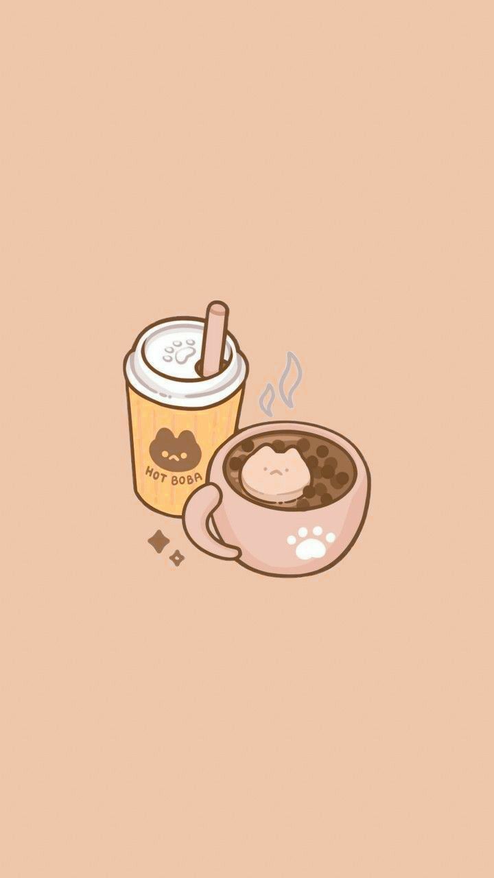 Coffee Cartoon Wallpapers - Wallpaper Cave
