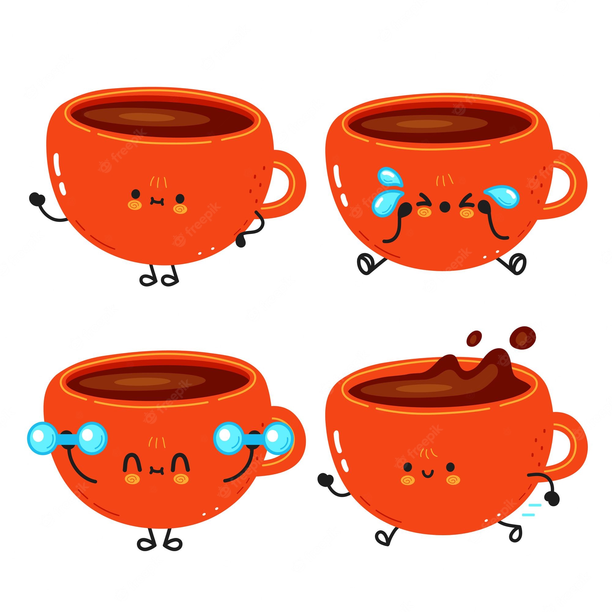 Coffee Cartoon Wallpapers - Wallpaper Cave