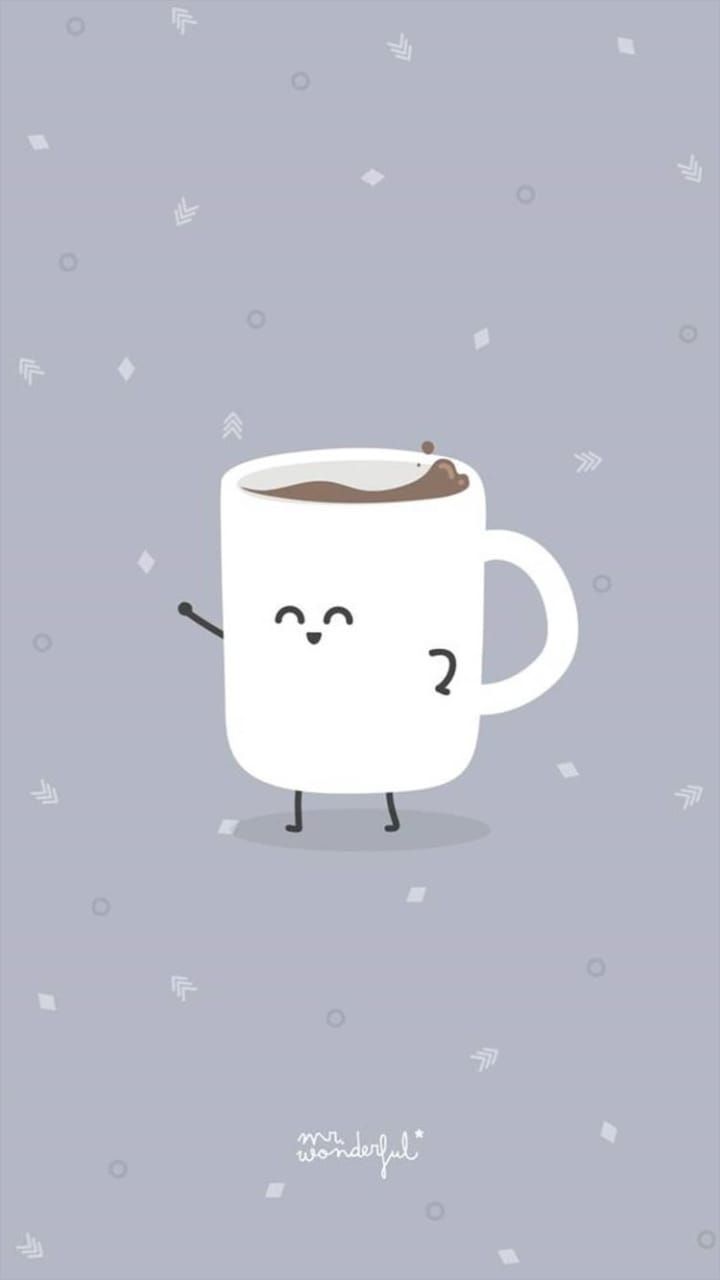 Coffee Cartoon Wallpapers - Wallpaper Cave