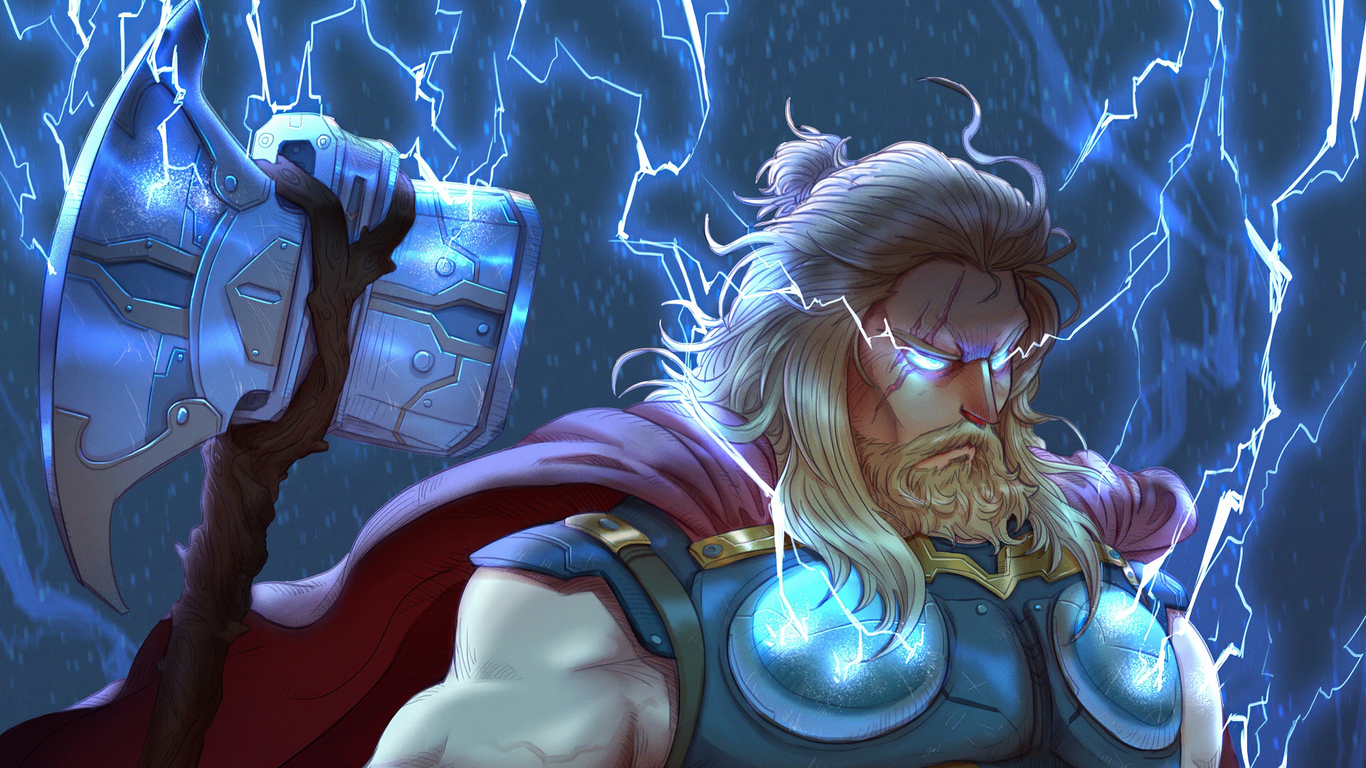 Thor Vector Wallpapers - Wallpaper Cave