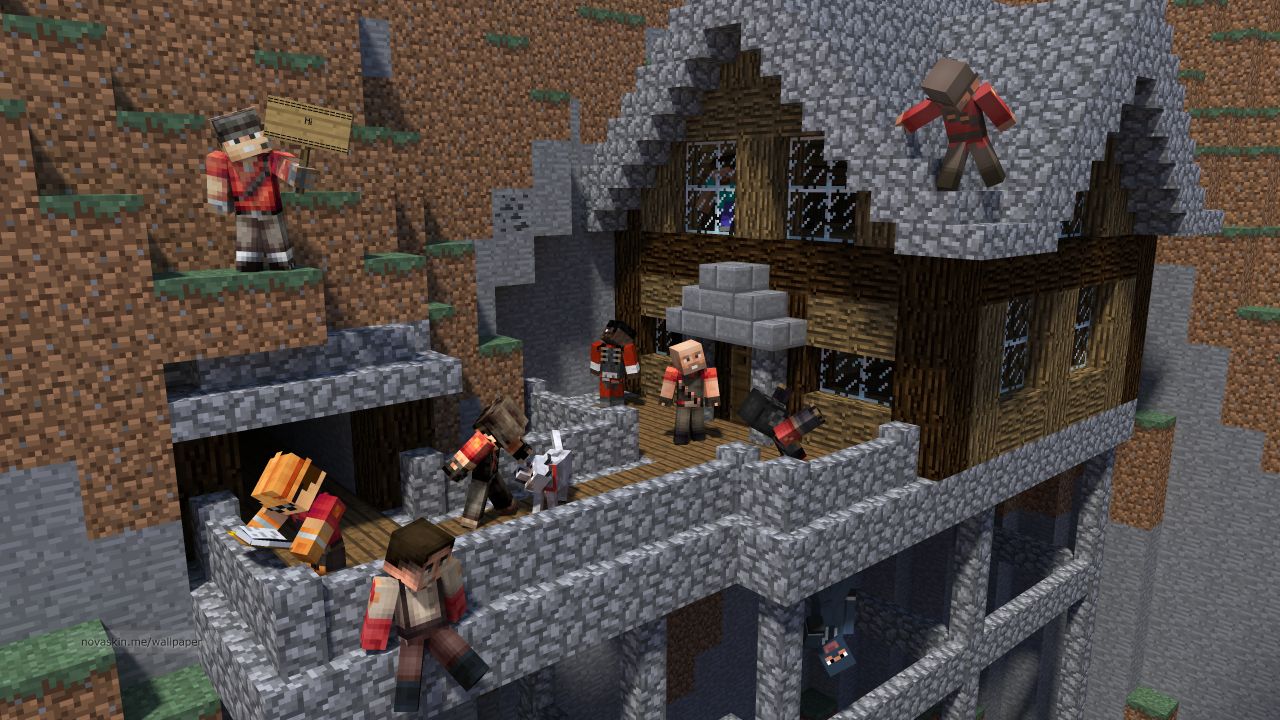 Minecraft Multiplayer Wallpapers - Wallpaper Cave