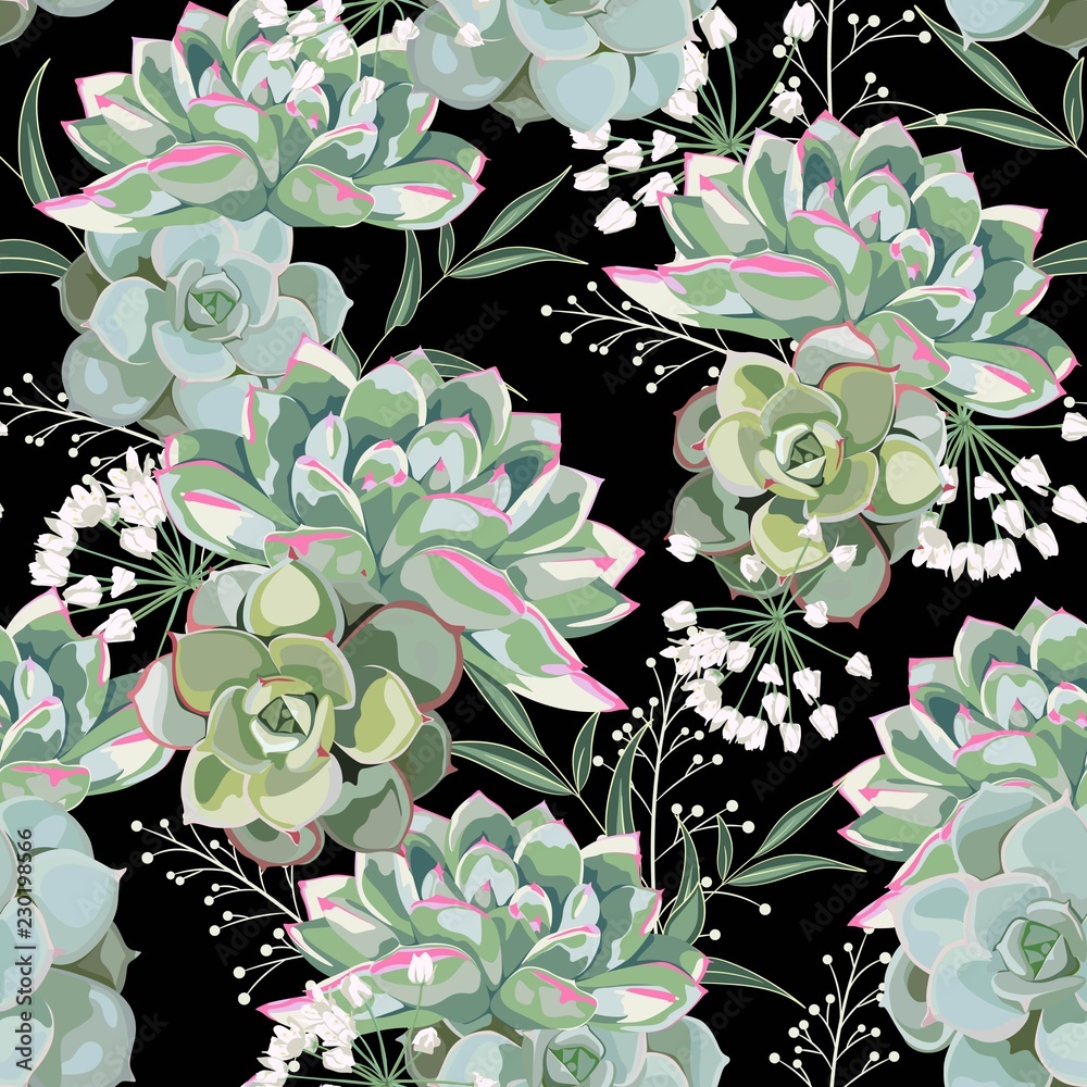Succulent Flower Wallpapers - Wallpaper Cave