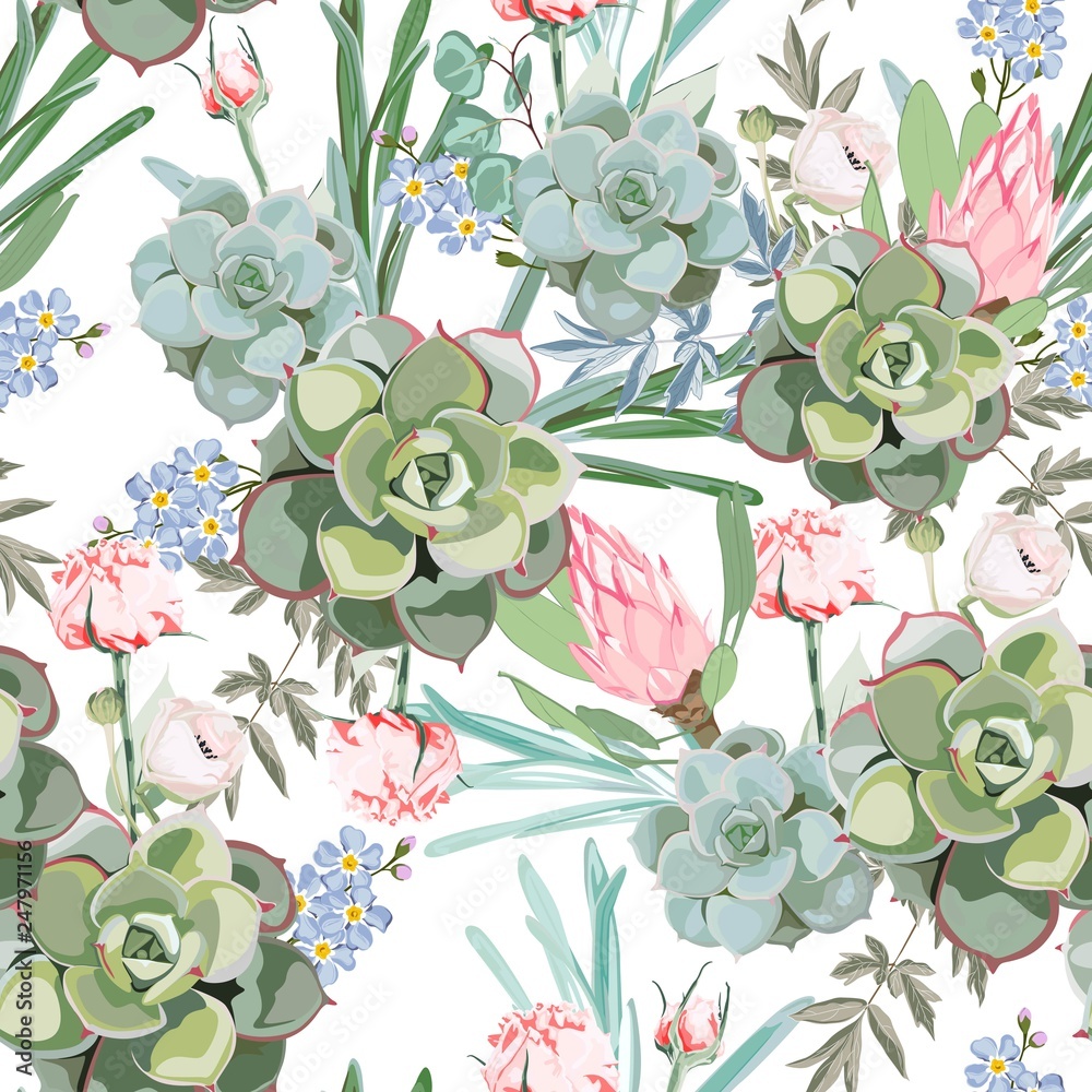 Succulent Flower Wallpapers - Wallpaper Cave