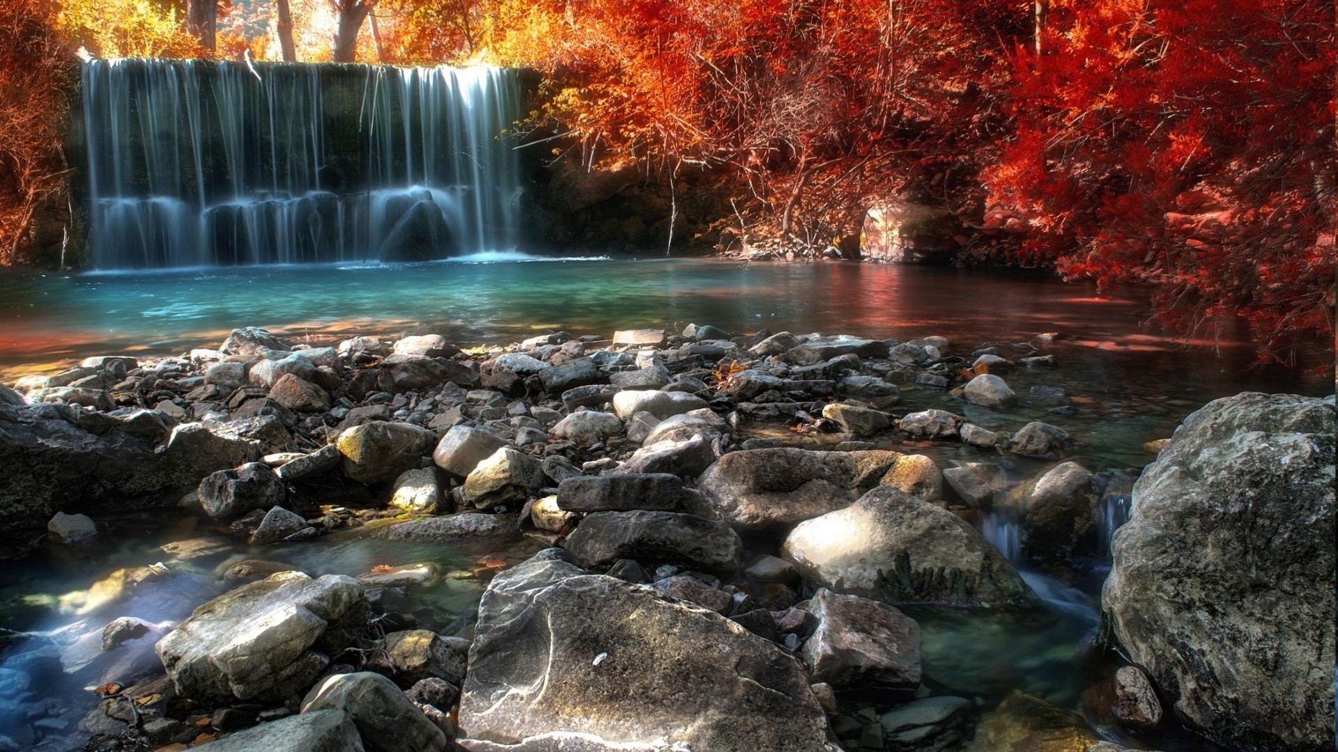 Autumn Pool Wallpapers - Wallpaper Cave