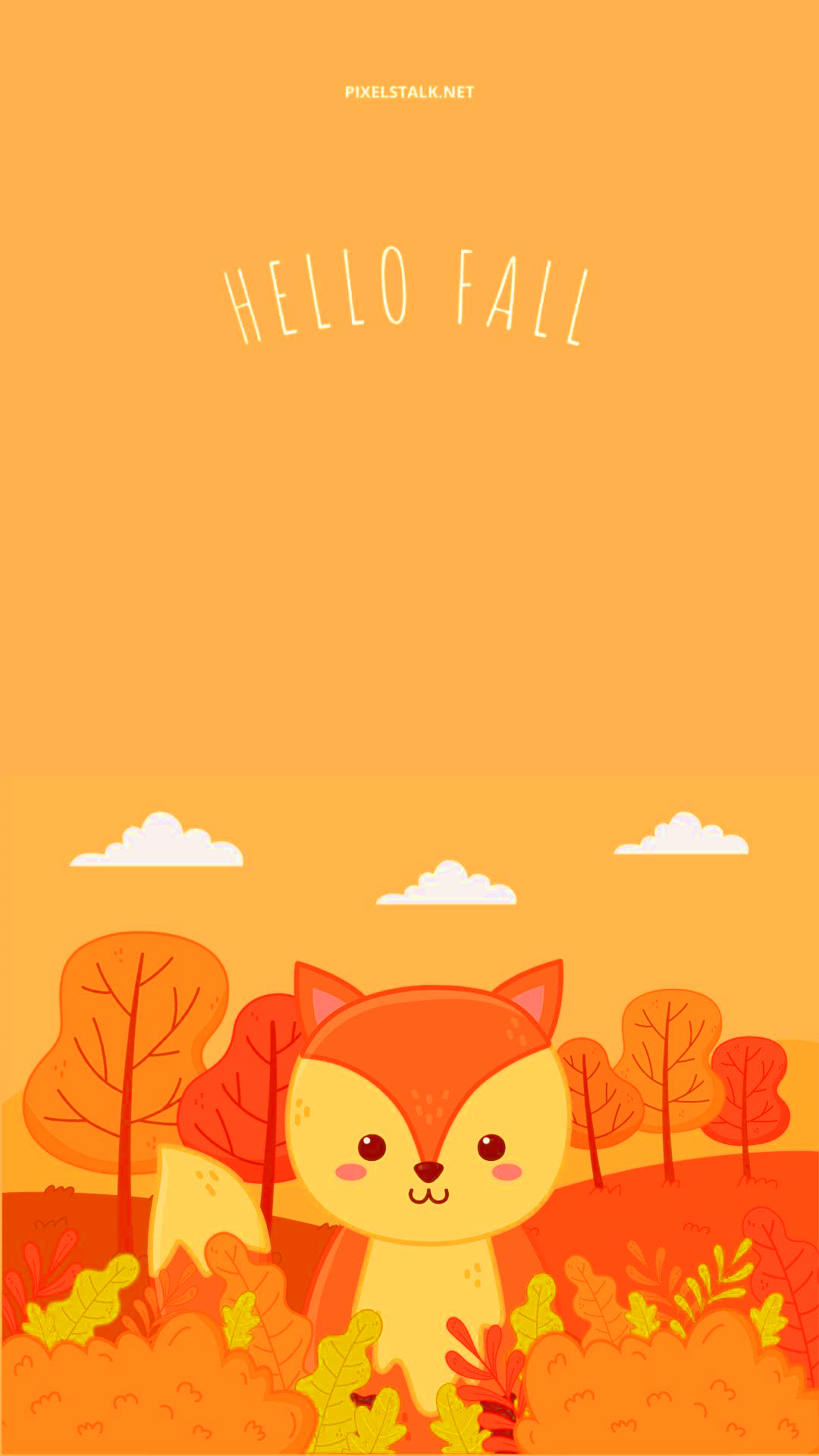 Cute Autumn Cartoon Wallpapers - Wallpaper Cave