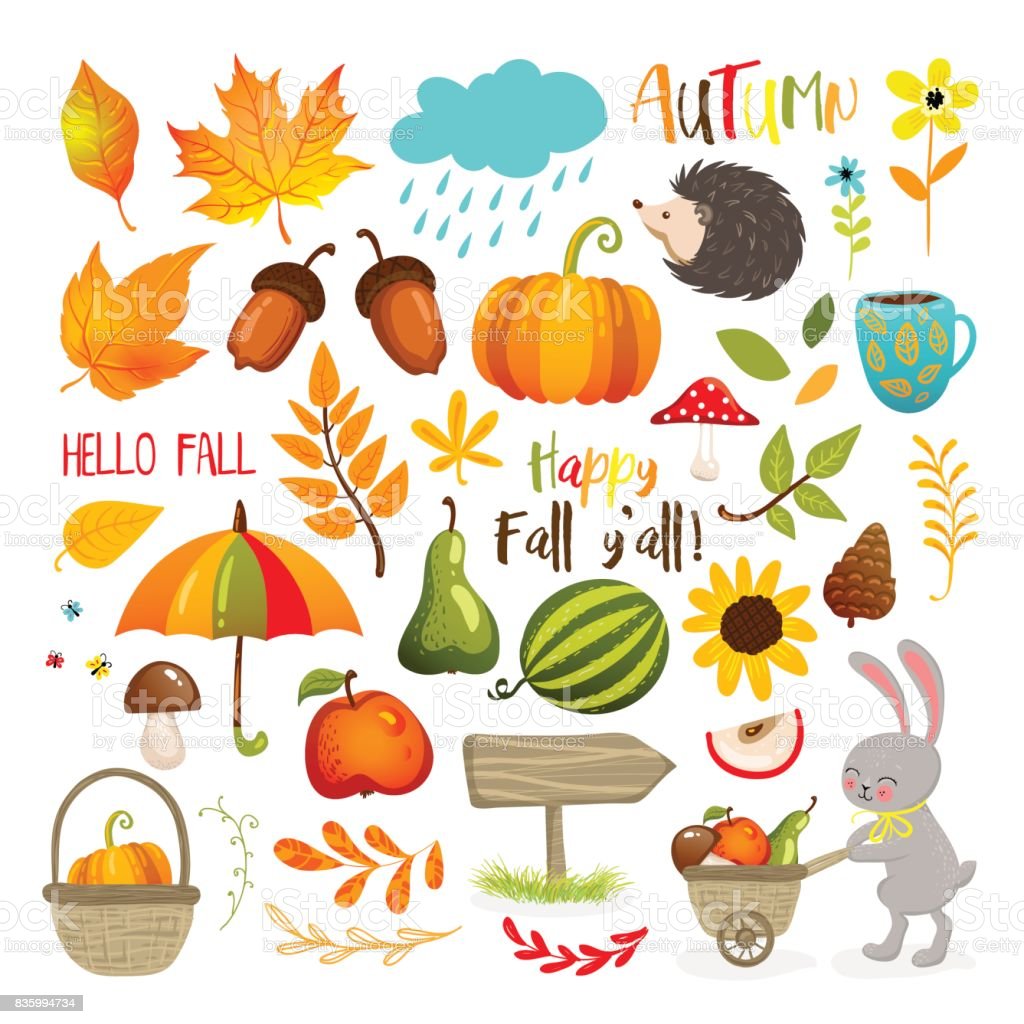 Cute Autumn Cartoon Wallpapers - Wallpaper Cave