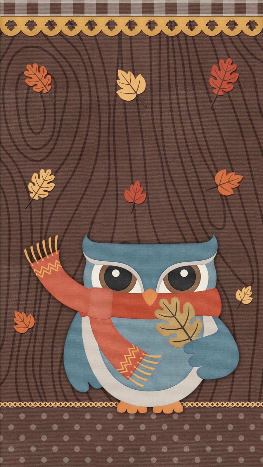 Cute Autumn Cartoon Wallpapers - Wallpaper Cave