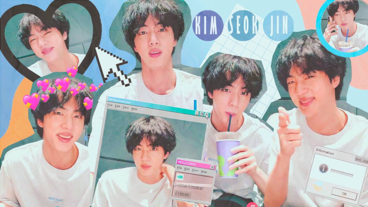 Jin Desktop Aesthetic Wallpapers - Wallpaper Cave