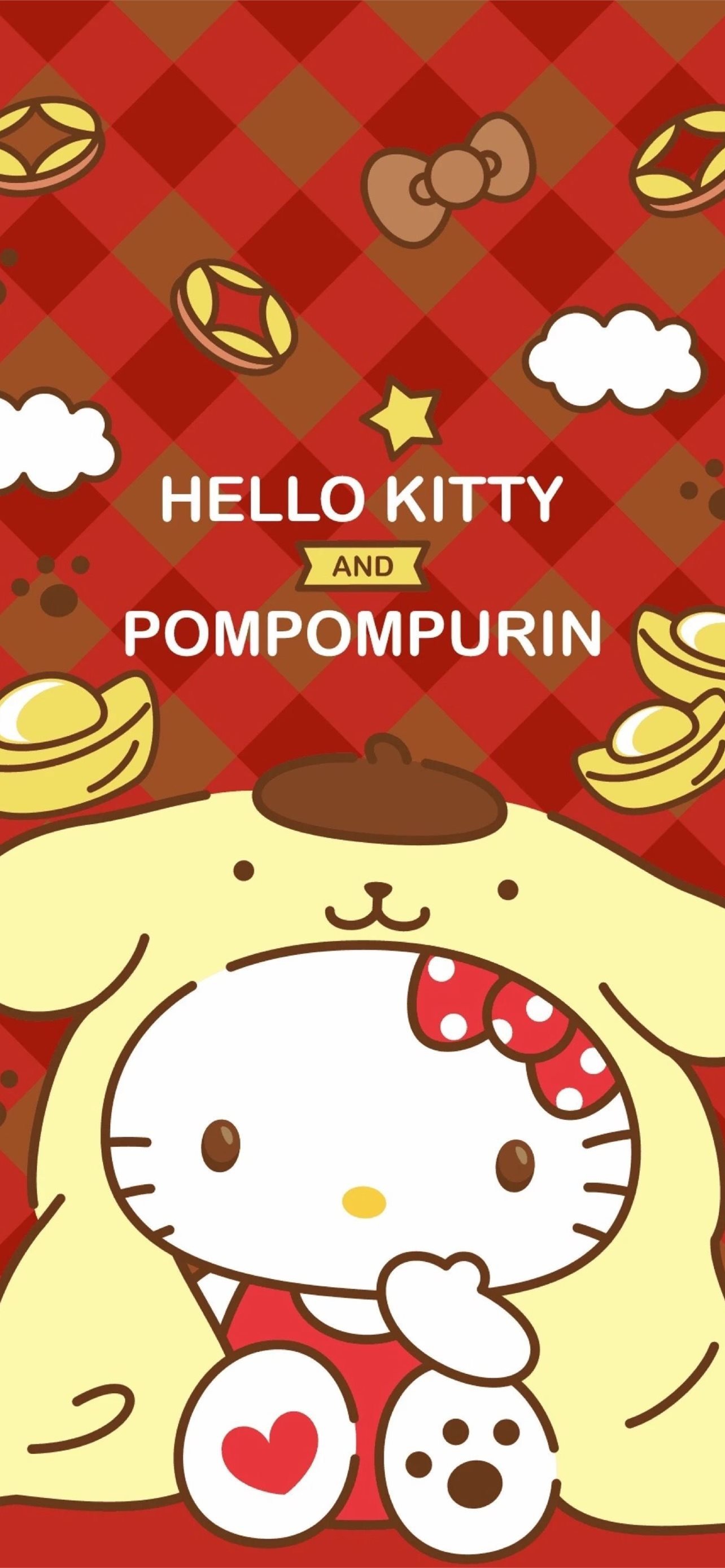 Hello Kitty Pompompurin Wallpapers - Wallpaper Cave