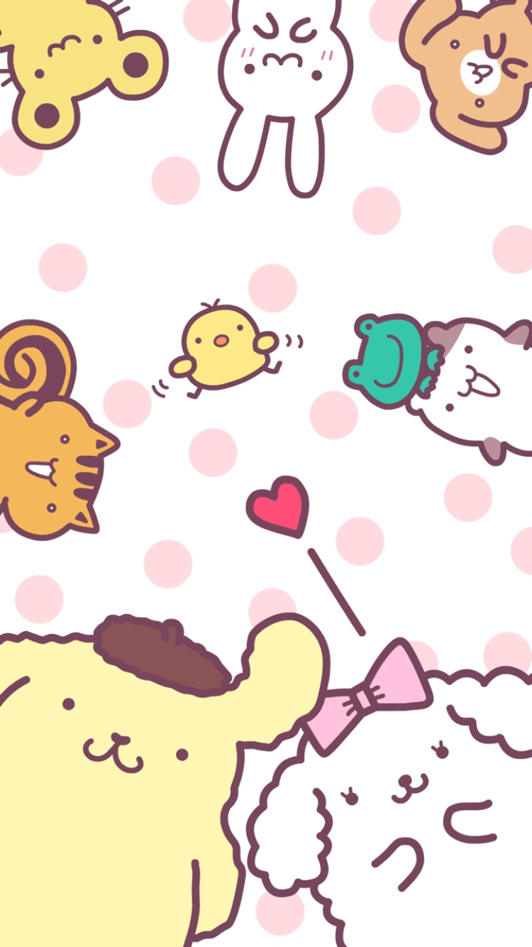 Hello Kitty Pompompurin Wallpapers - Wallpaper Cave
