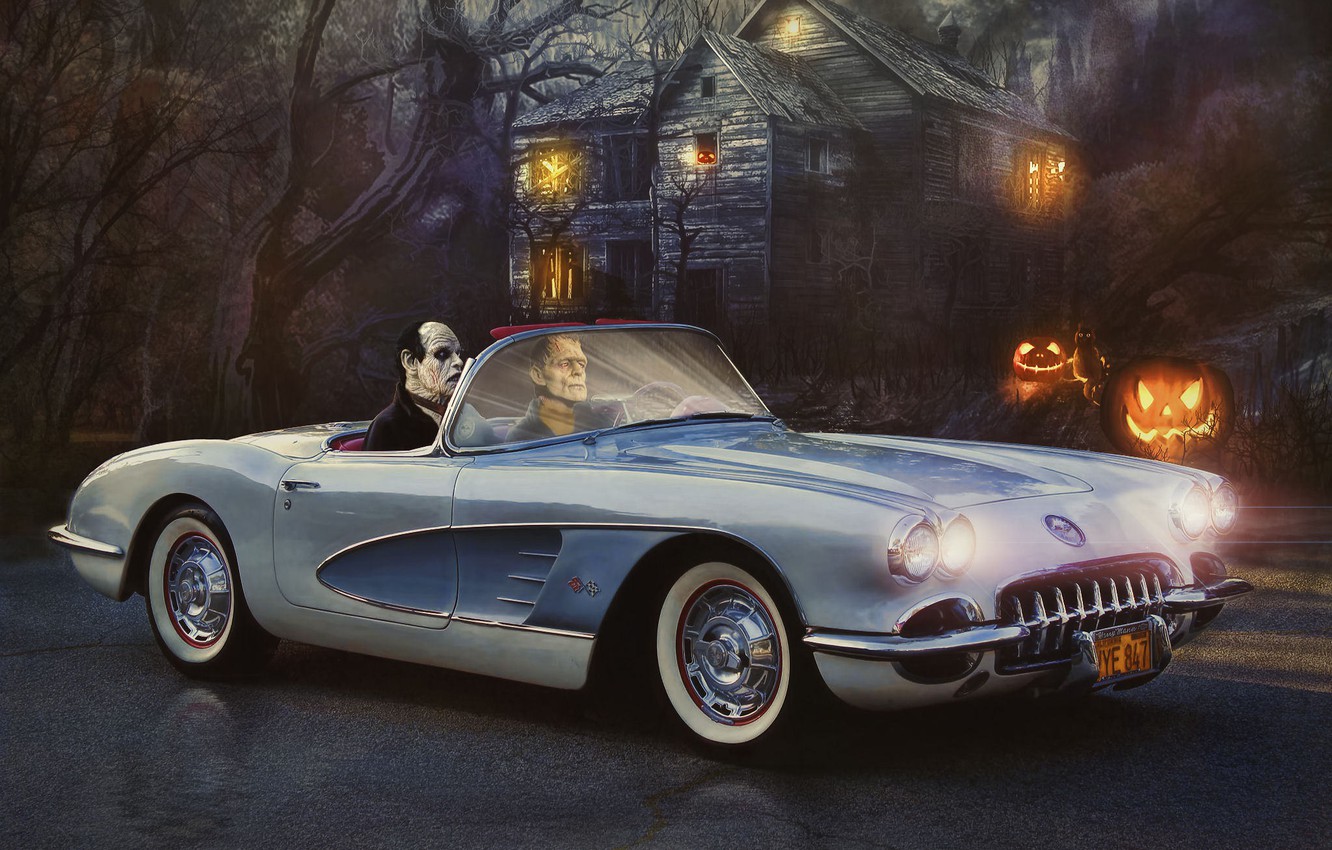 Halloween Cars Wallpapers - Wallpaper Cave