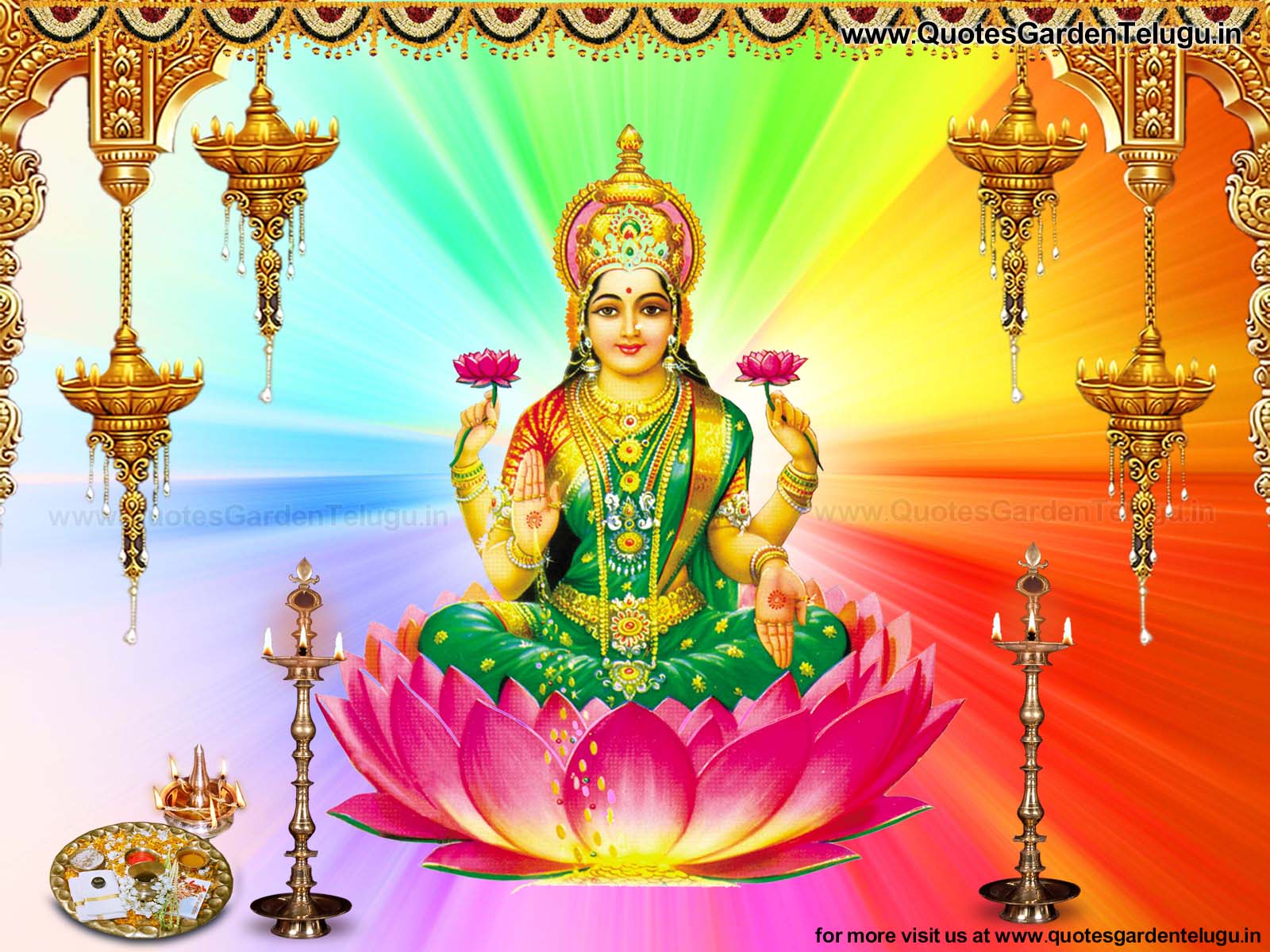 Goddess Mahalakshmi Wallpapers - Wallpaper Cave