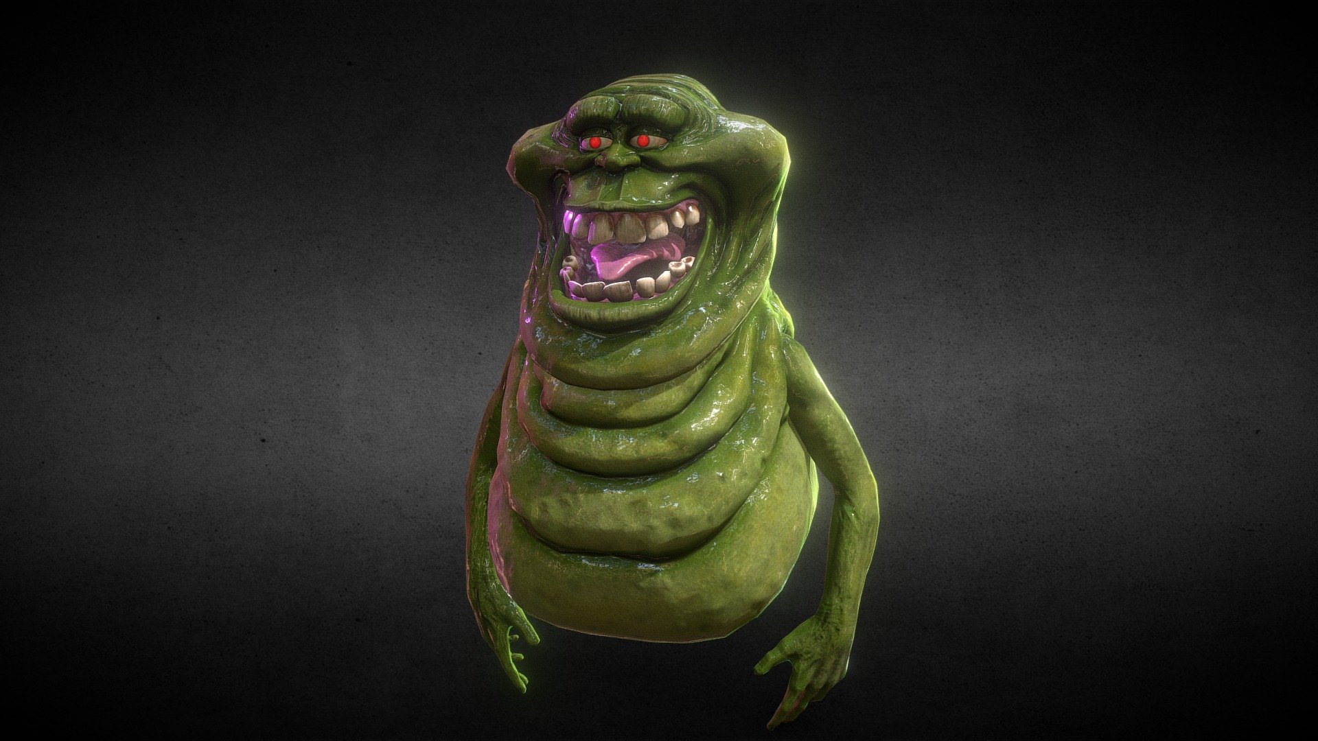 Ghostbusters Slimer Wallpapers - Wallpaper Cave