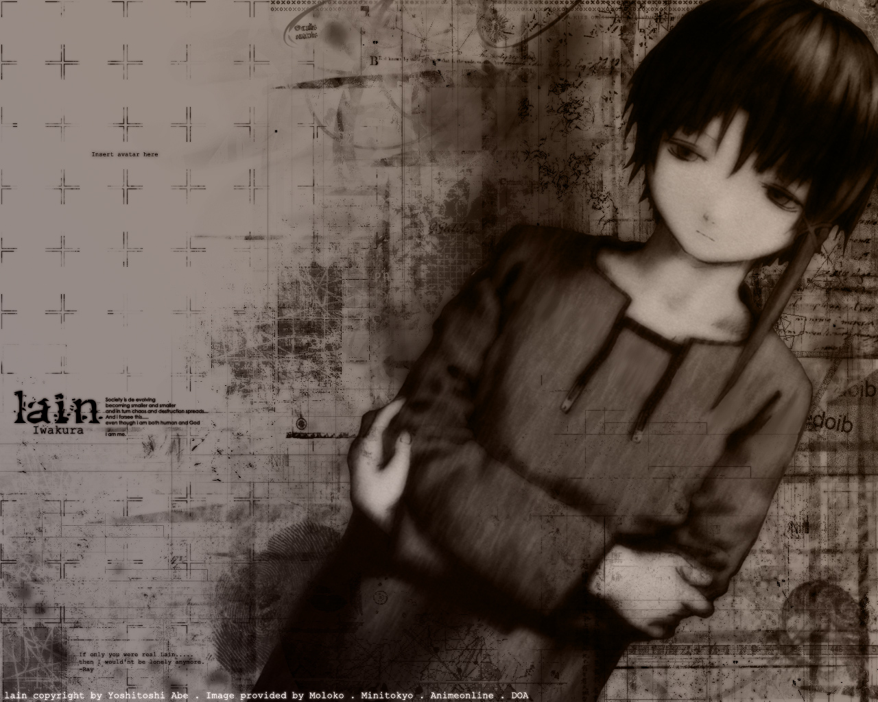 Lain Iwakura Wallpapers - Wallpaper Cave