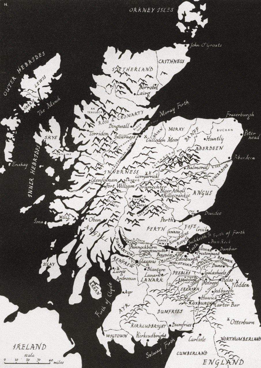 Scotland Map Wallpapers - Wallpaper Cave