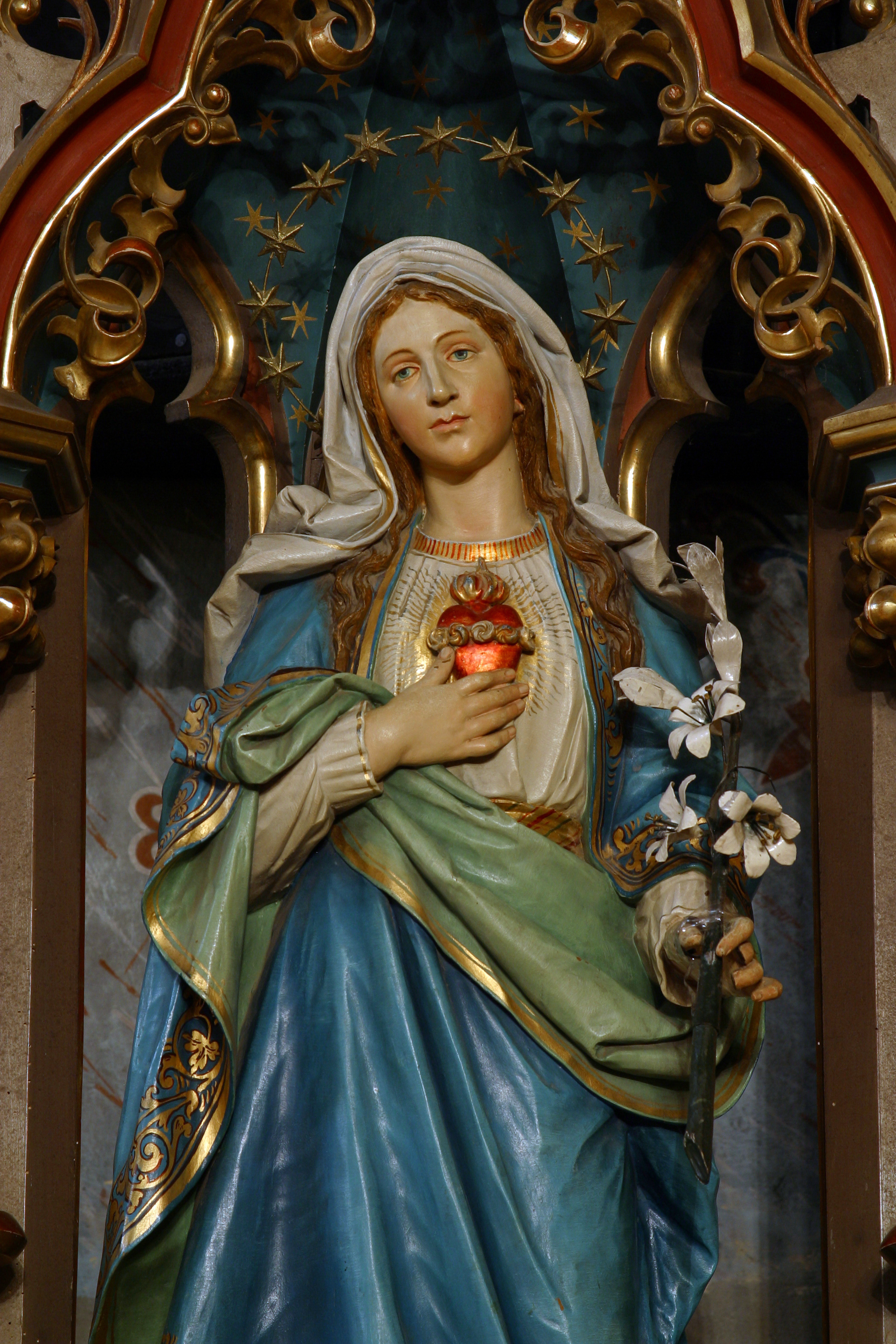 Sacred Heart Of Mary Wallpapers - Wallpaper Cave
