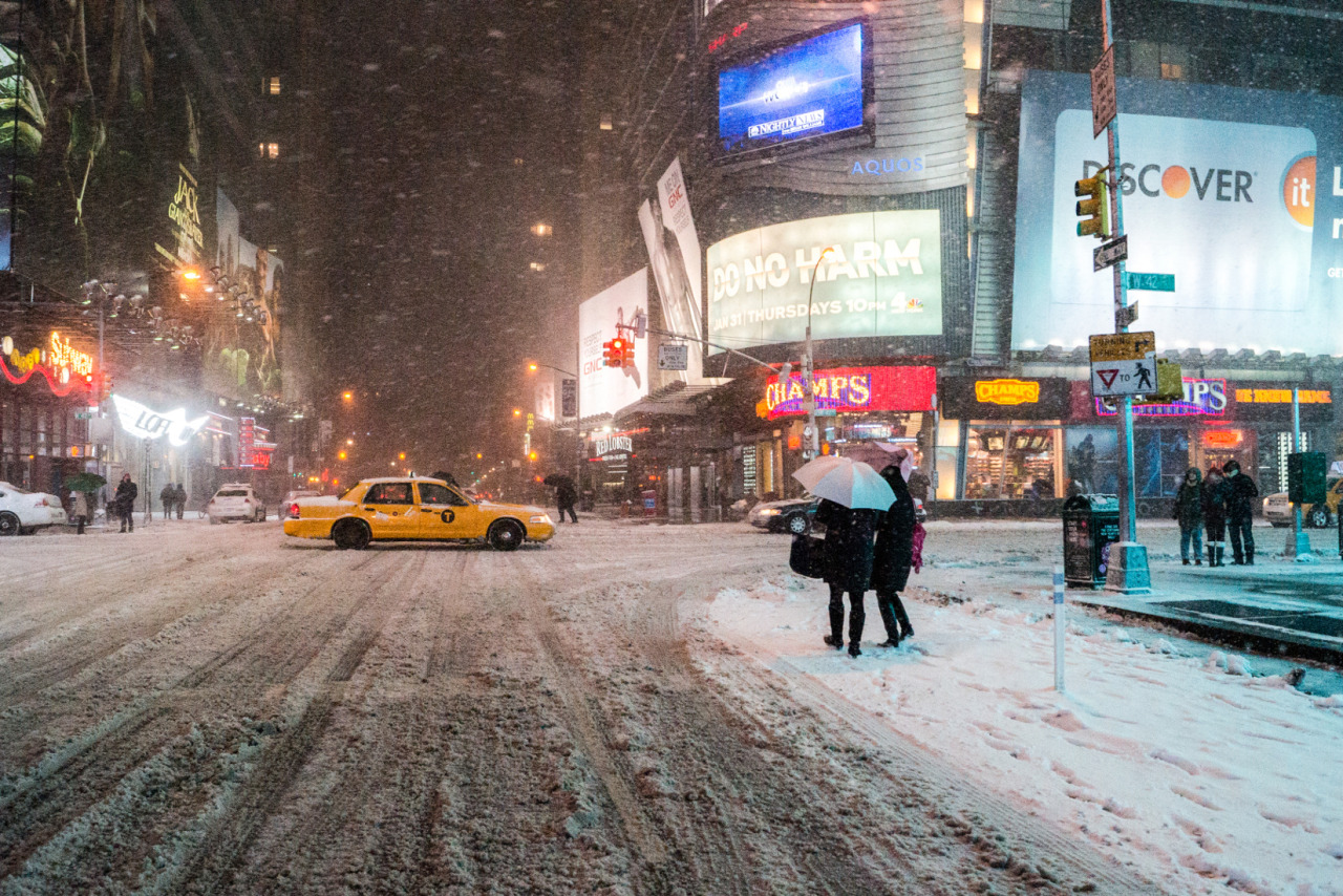 New York Times Square Winter Wallpapers - Wallpaper Cave