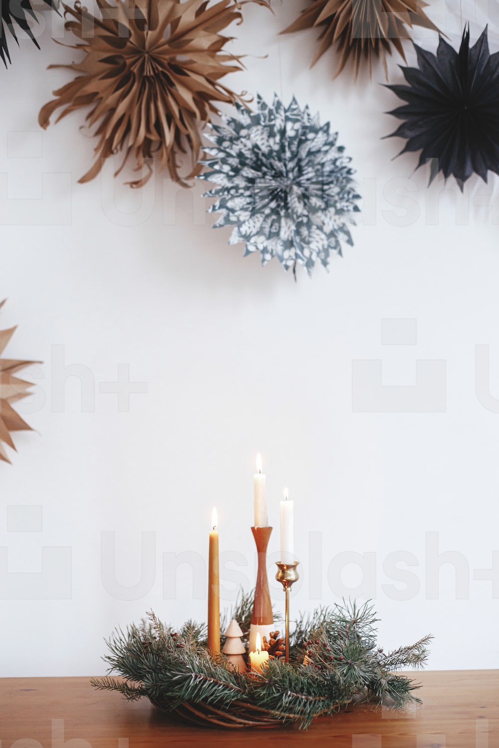 Christmas Winter Candles Wallpapers - Wallpaper Cave