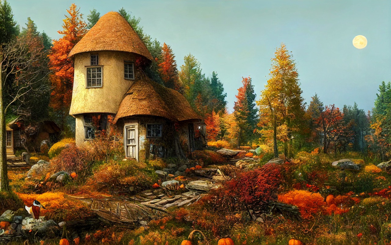 Cottage Autumn Wallpapers - Wallpaper Cave