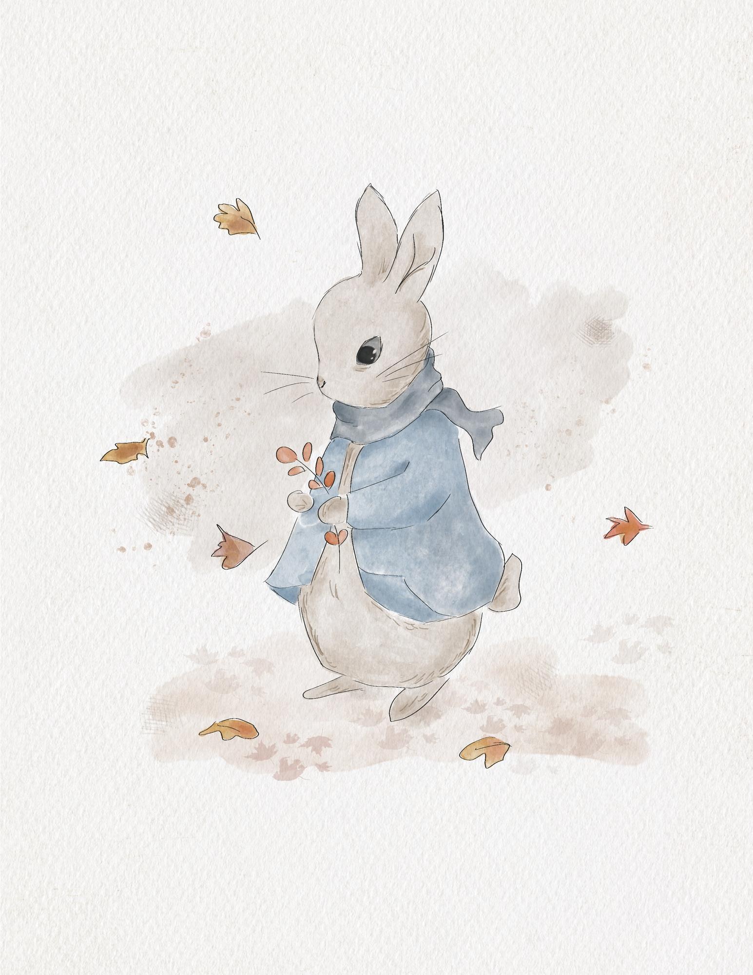 Autumn Rabbit Wallpapers - Wallpaper Cave