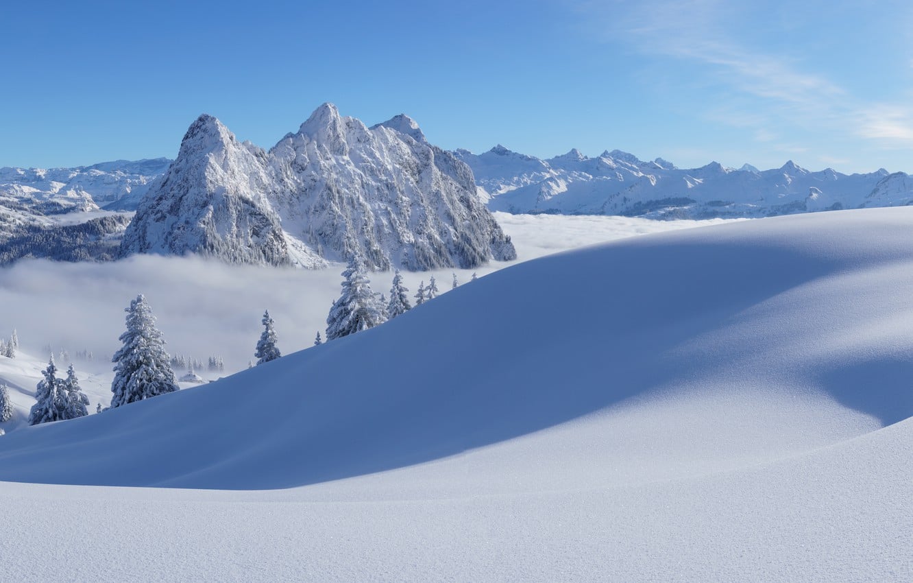 Winter Snow Desktop Wallpapers - Wallpaper Cave