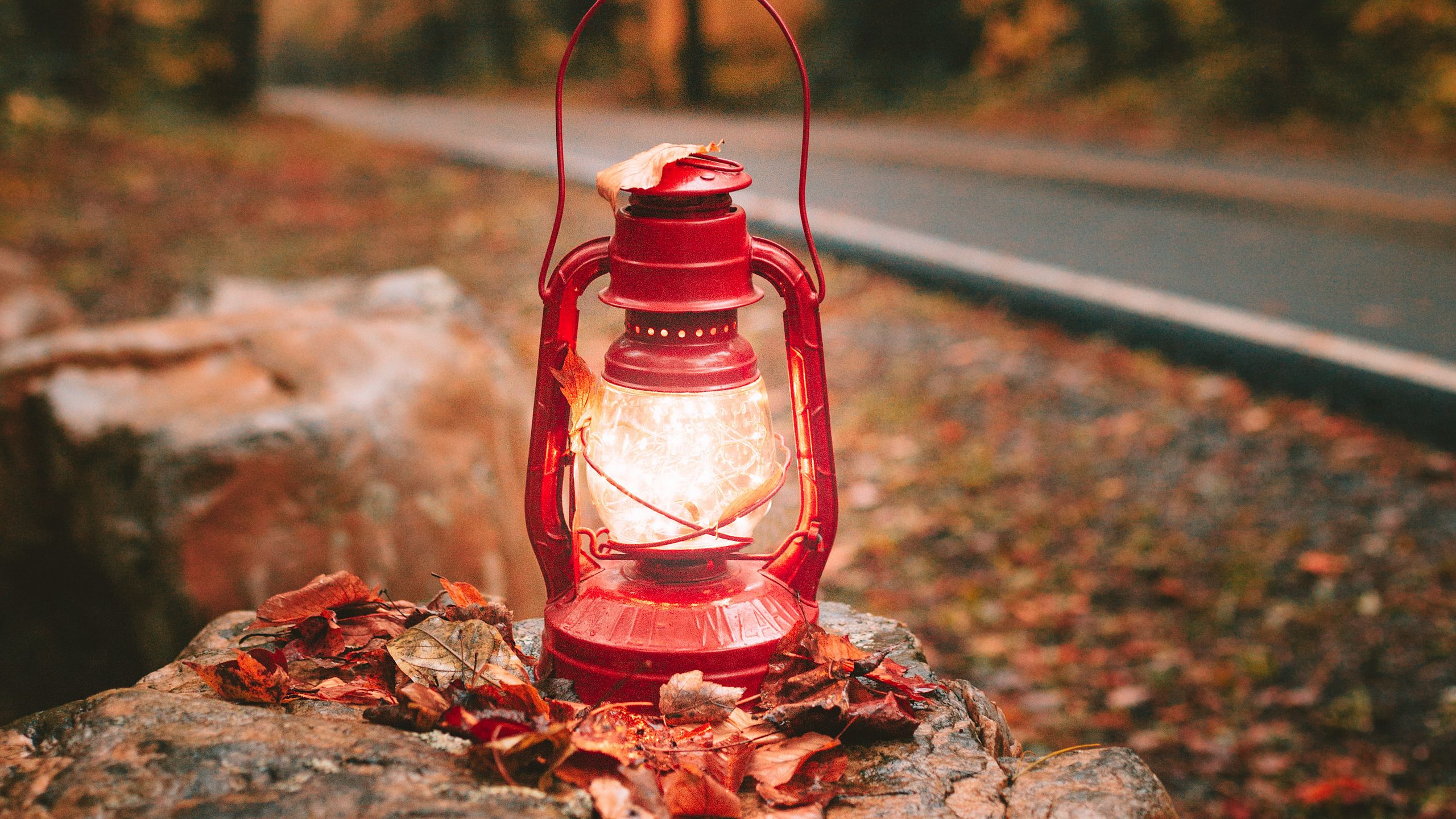Autumn And Lantern Wallpapers - Wallpaper Cave