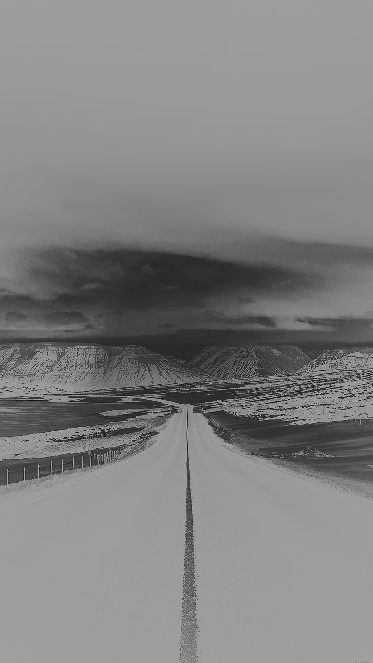 Grey Winter Mountains Wallpapers - Wallpaper Cave