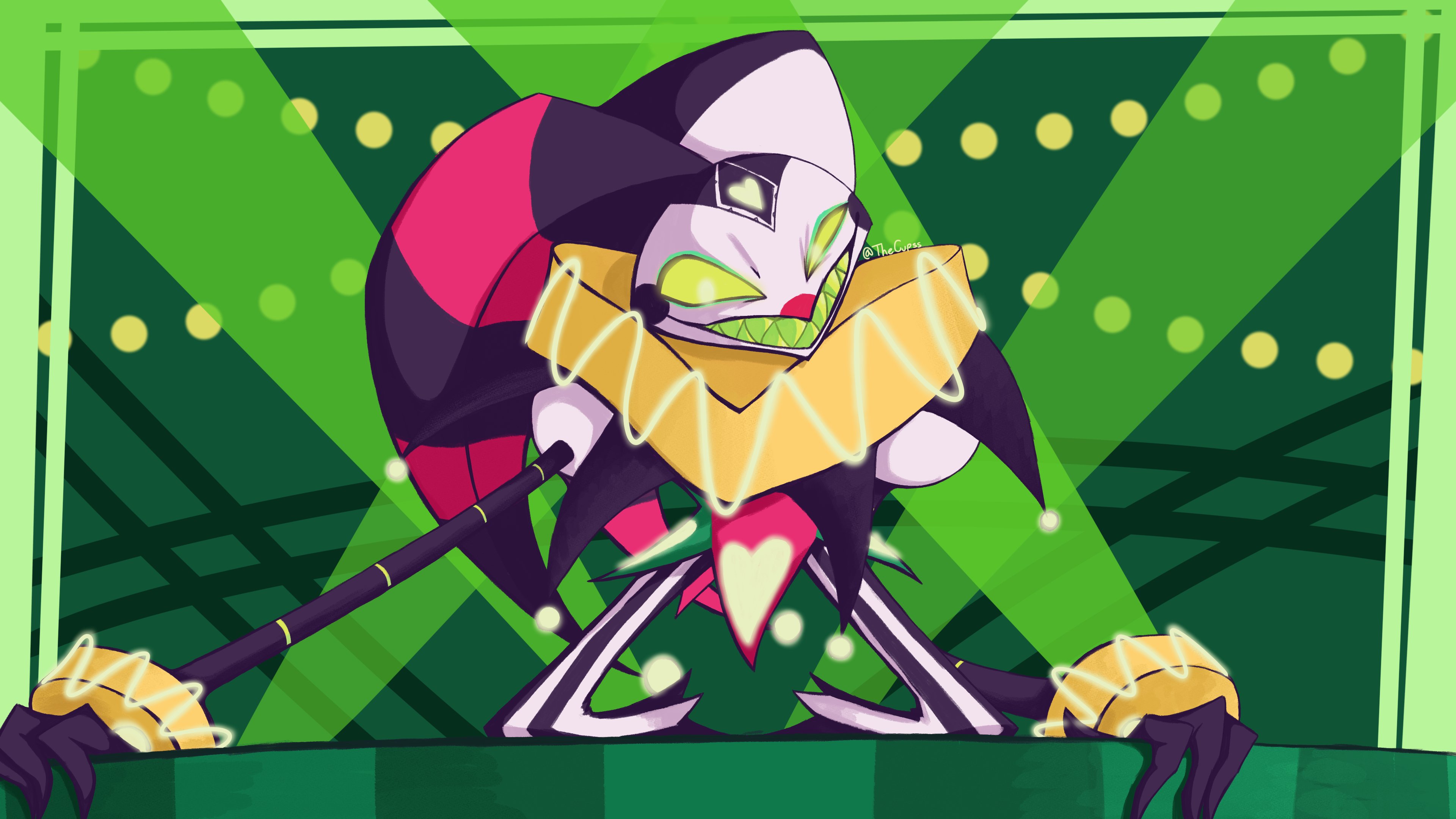 Angel Dust Pc Wallpaper Gifhelluva Boss Fizz Gif