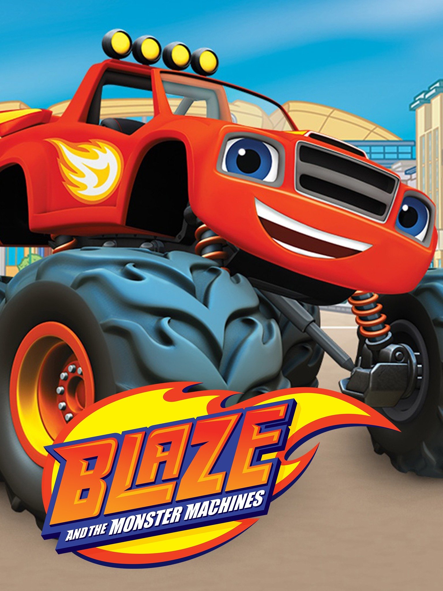 Blaze And The Monster Machines Stripes Wallpapers - Wallpaper Cave