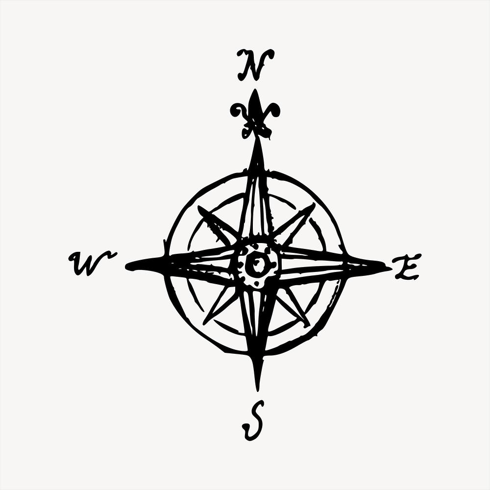 Compass Sketch Wallpapers - Wallpaper Cave