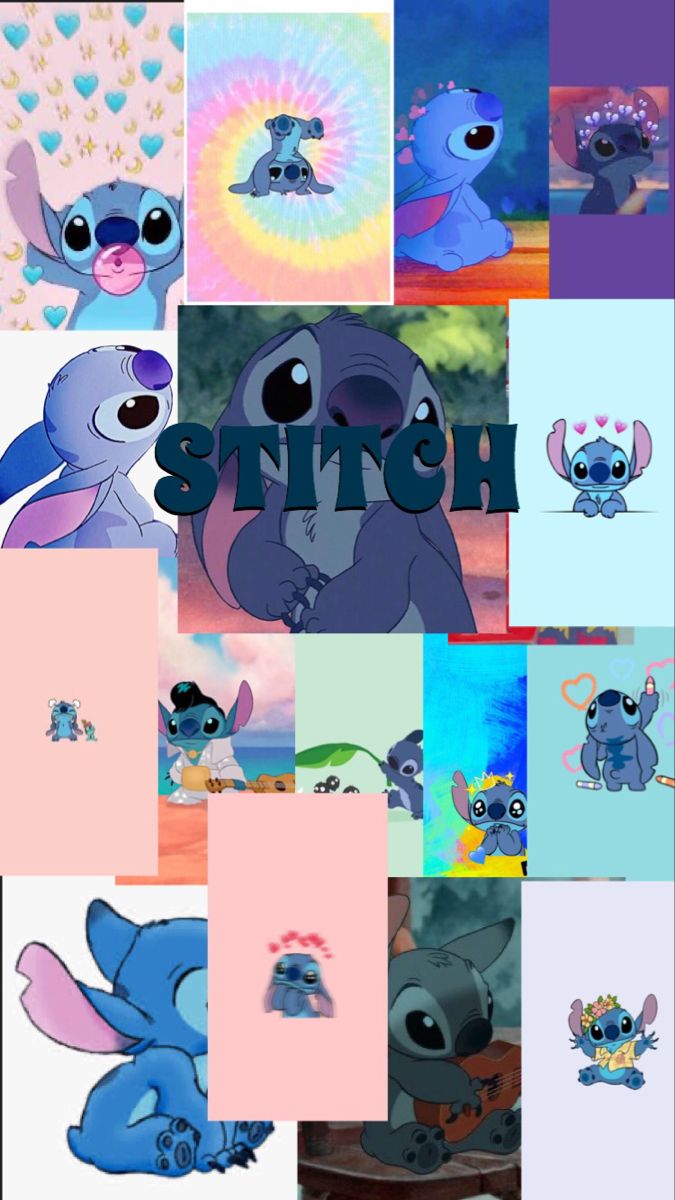 Aesthetic Stitch Collage Wallpapers - Wallpaper Cave