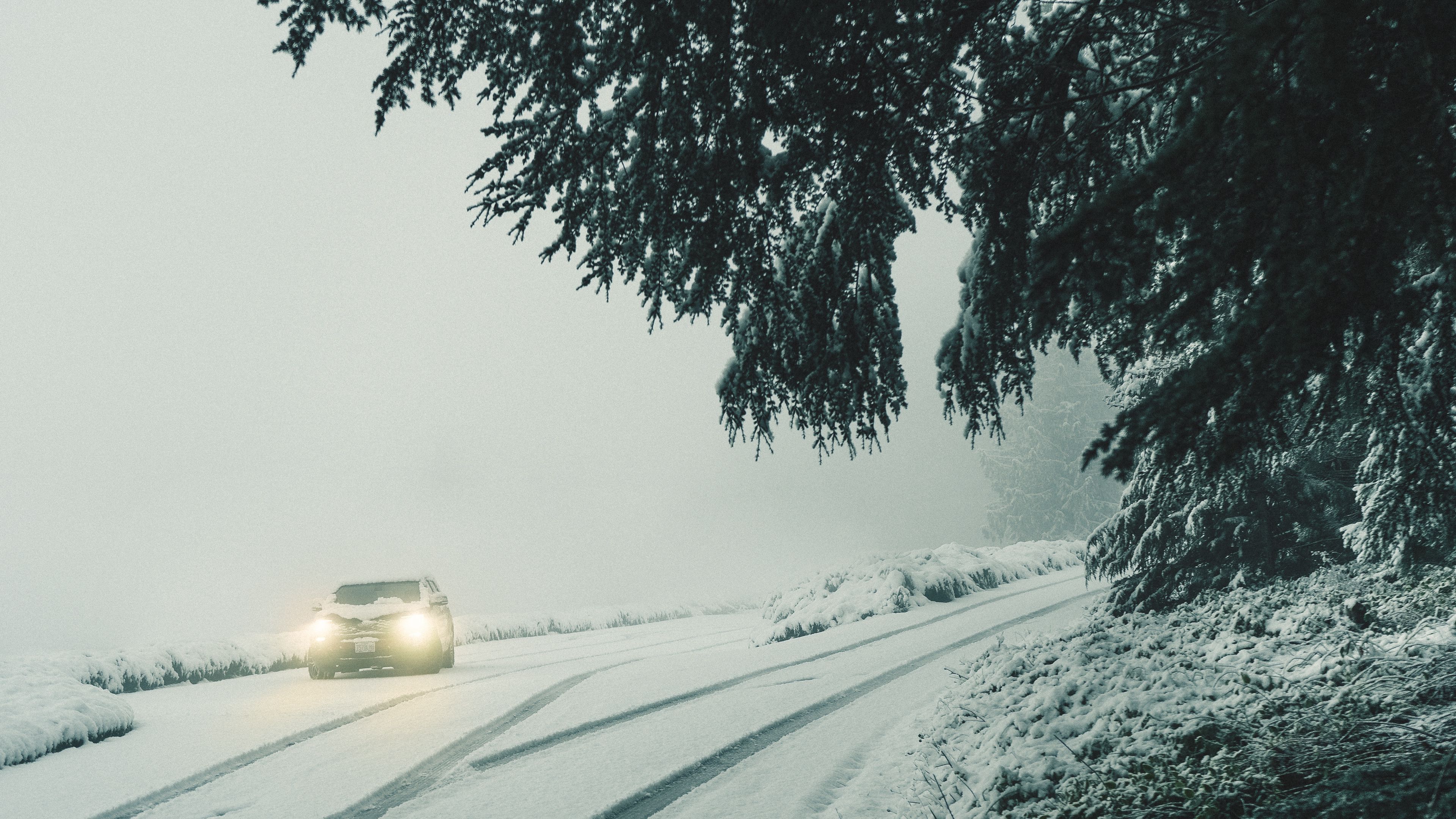 Winter Car Light Wallpapers - Wallpaper Cave
