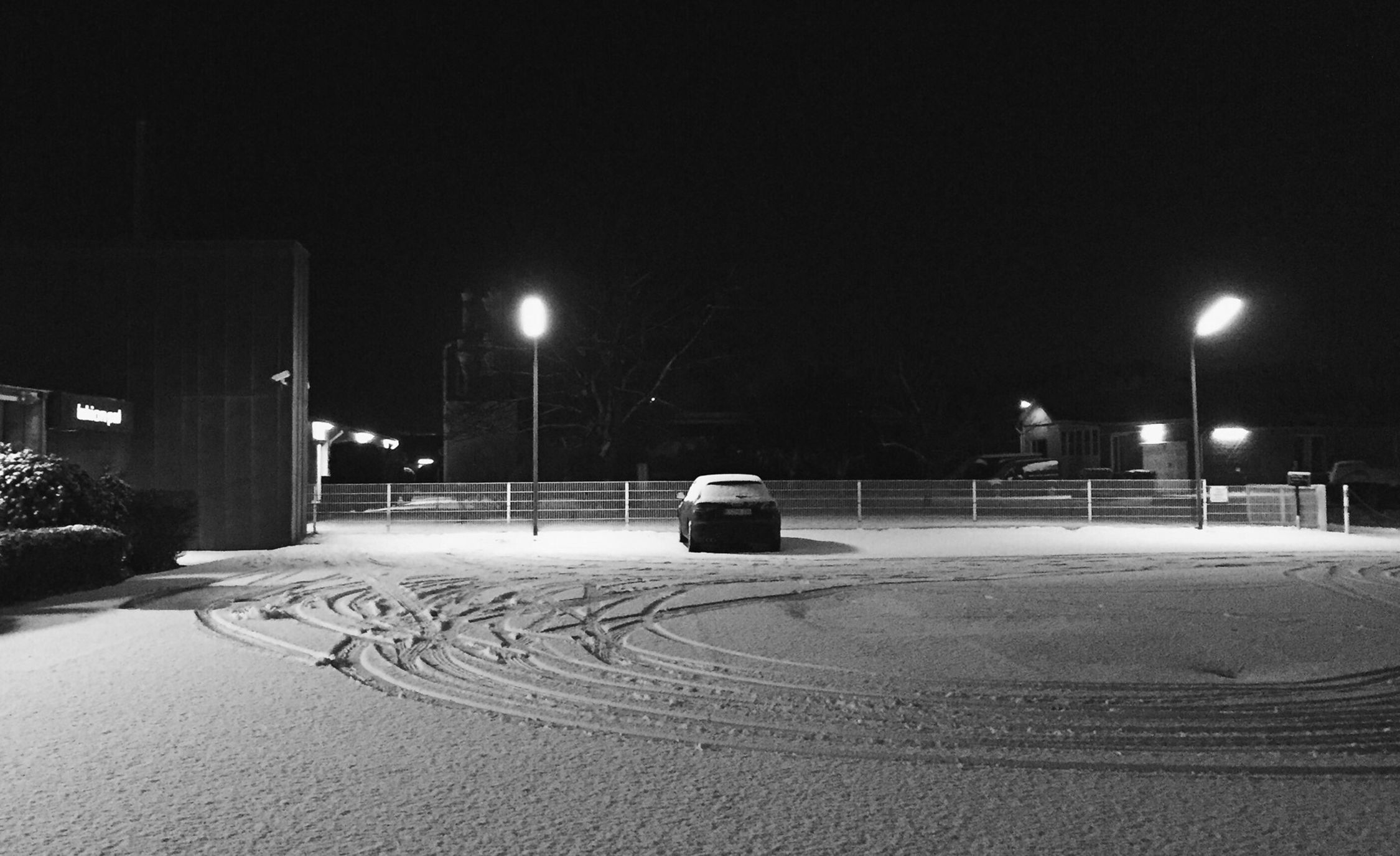 Winter Car Lights Night Wallpapers - Wallpaper Cave