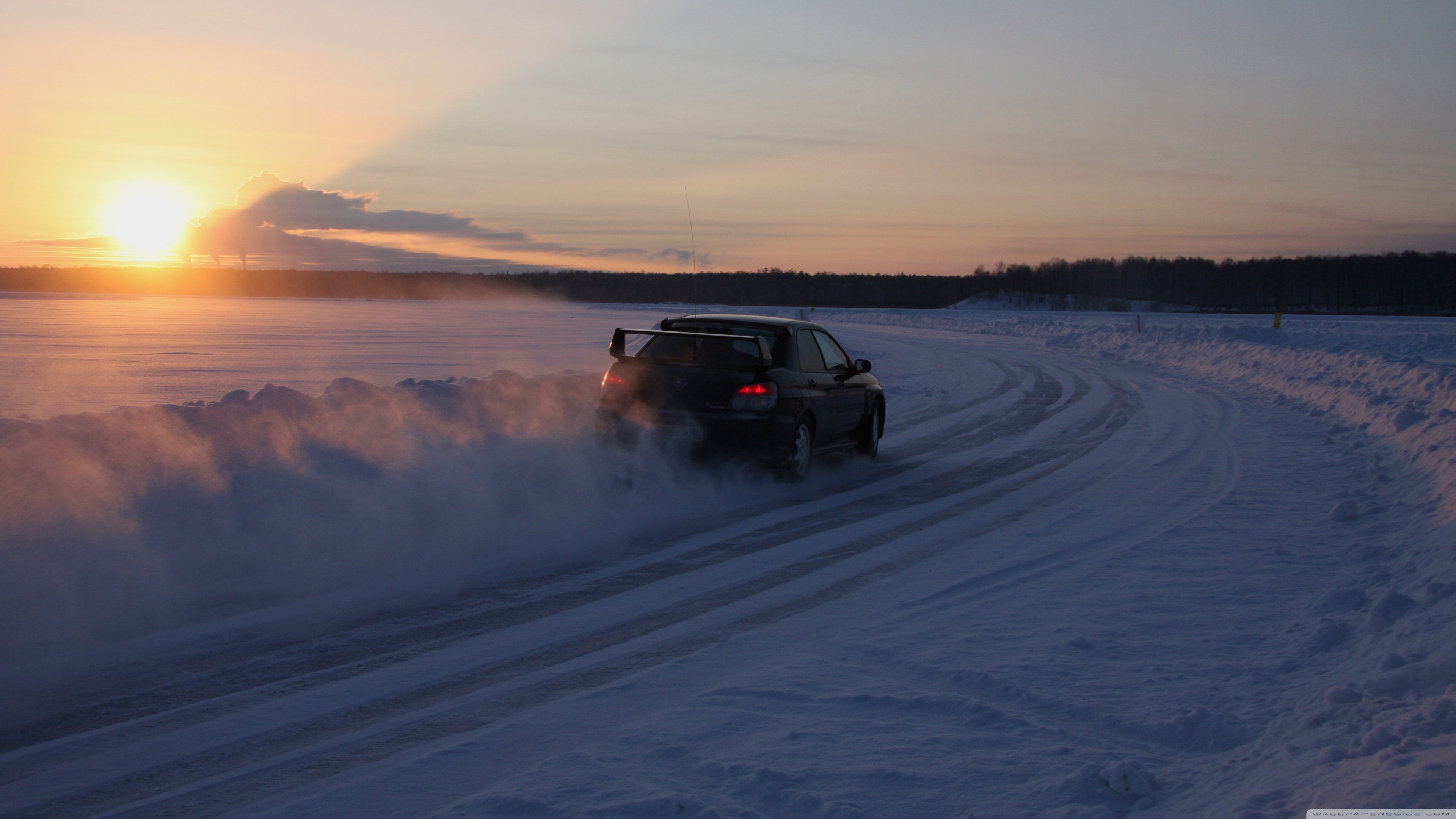 Winter Car Light Wallpapers - Wallpaper Cave