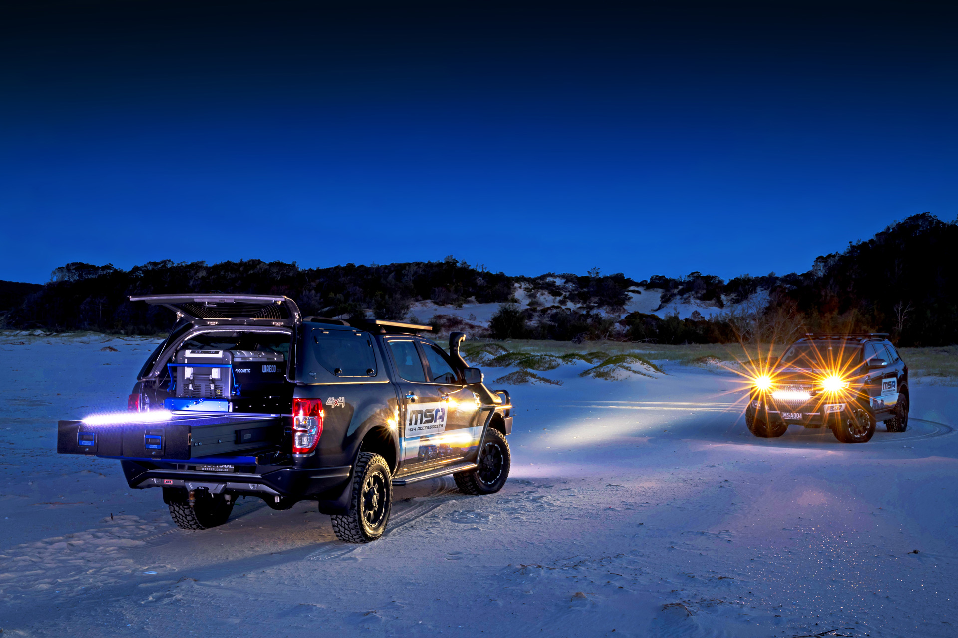 Winter Car Lights Night Wallpapers - Wallpaper Cave