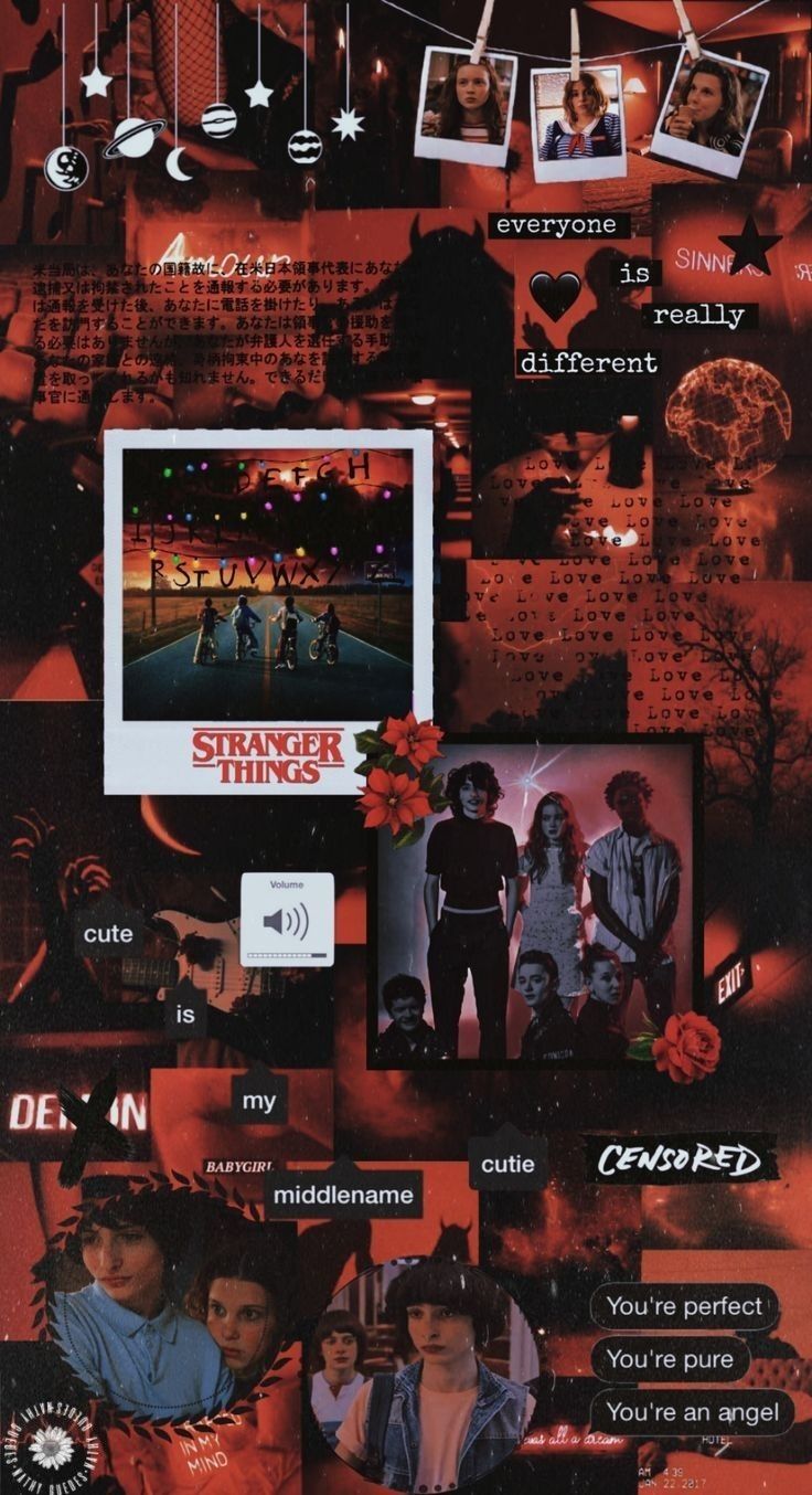 Stranger Things Edit Wallpapers - Wallpaper Cave