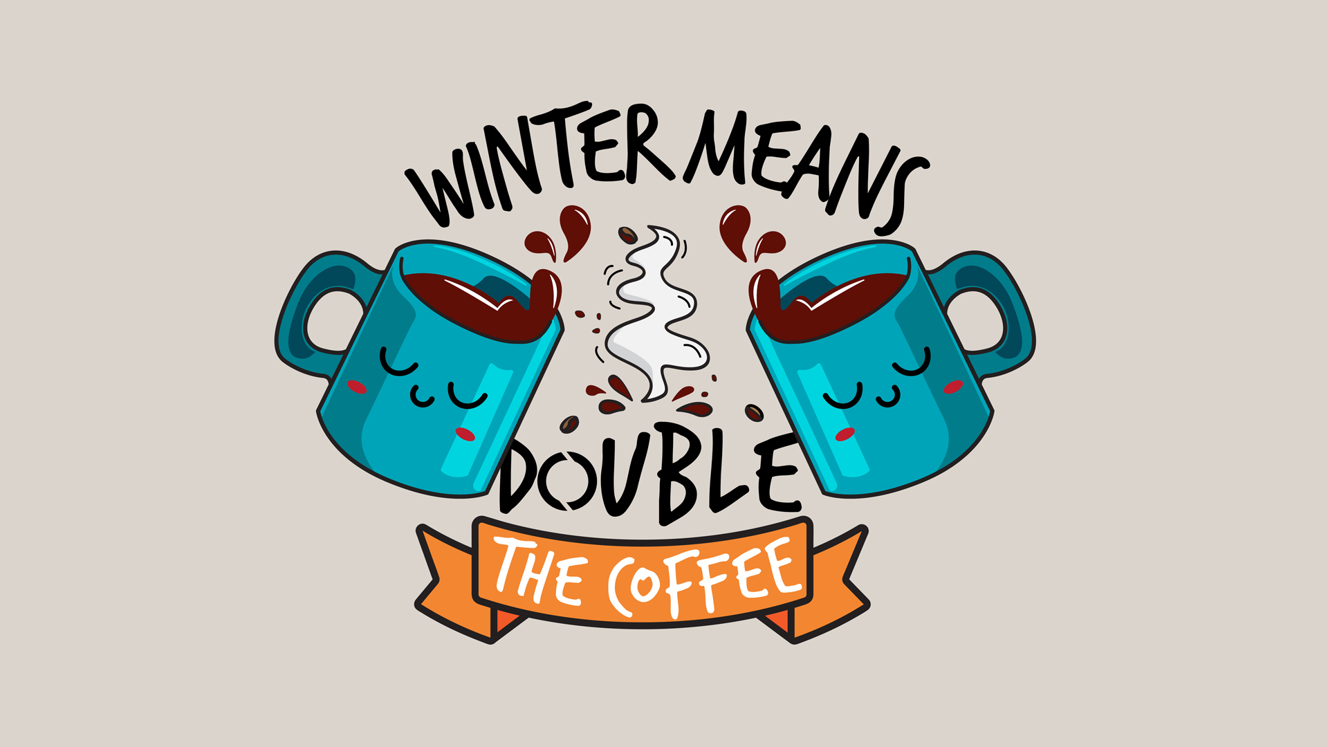 Winter Coffee Desktop Wallpapers - Wallpaper Cave